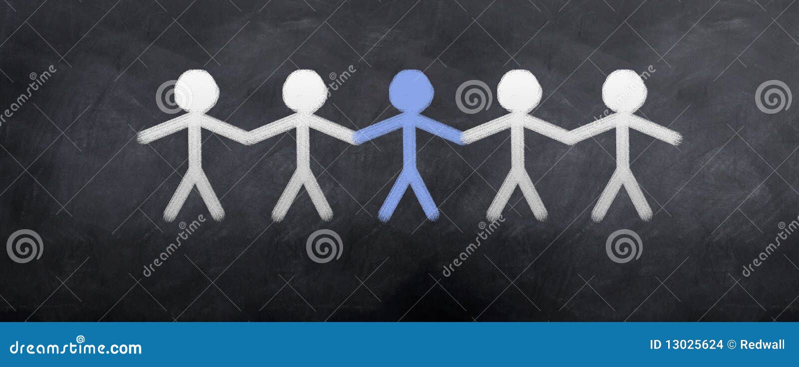 Do it together Team! stock illustration. Illustration of figures - 13025624