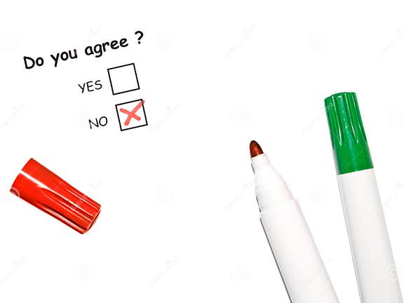 Do you agree question stock photo. Image of corporate - 20711260