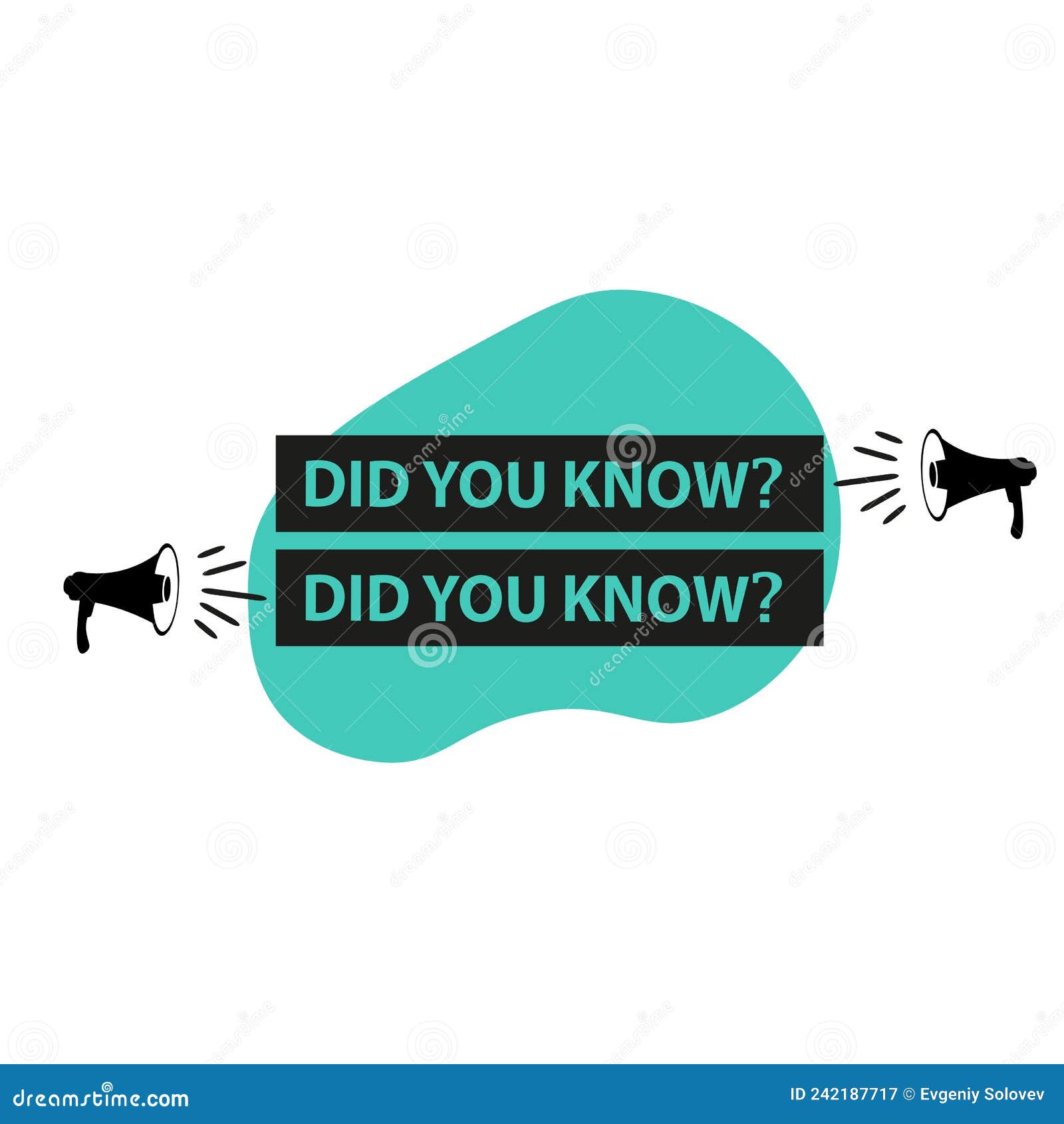 Do You Know the Label Design. Logo Development. Vector. Stock Vector ...