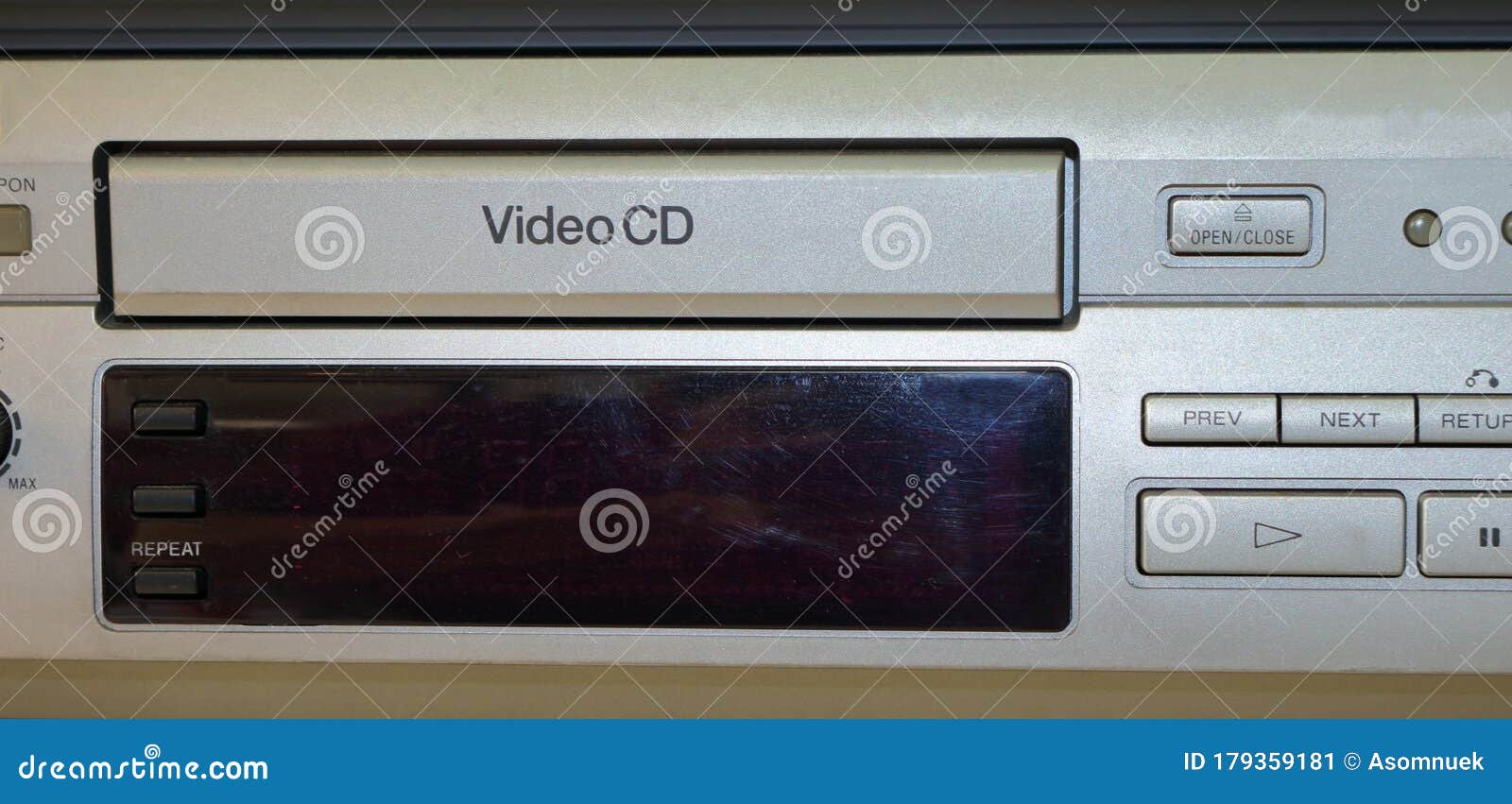 Do You Remember Me, Vintage VCD Player Stock Image - Image of ...