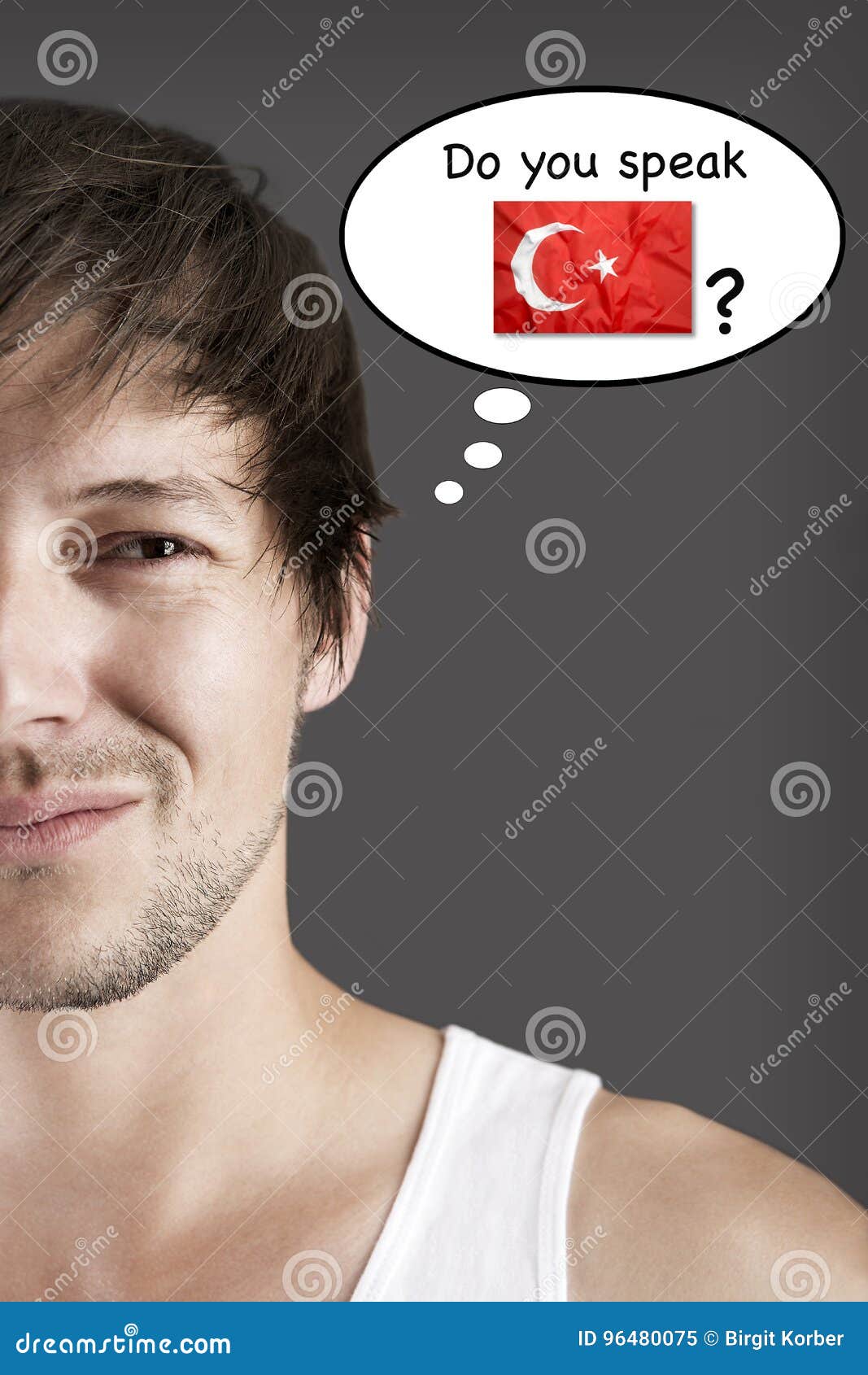 Do you speak Turkish? stock image. Image of turkey, turkish - 96480075