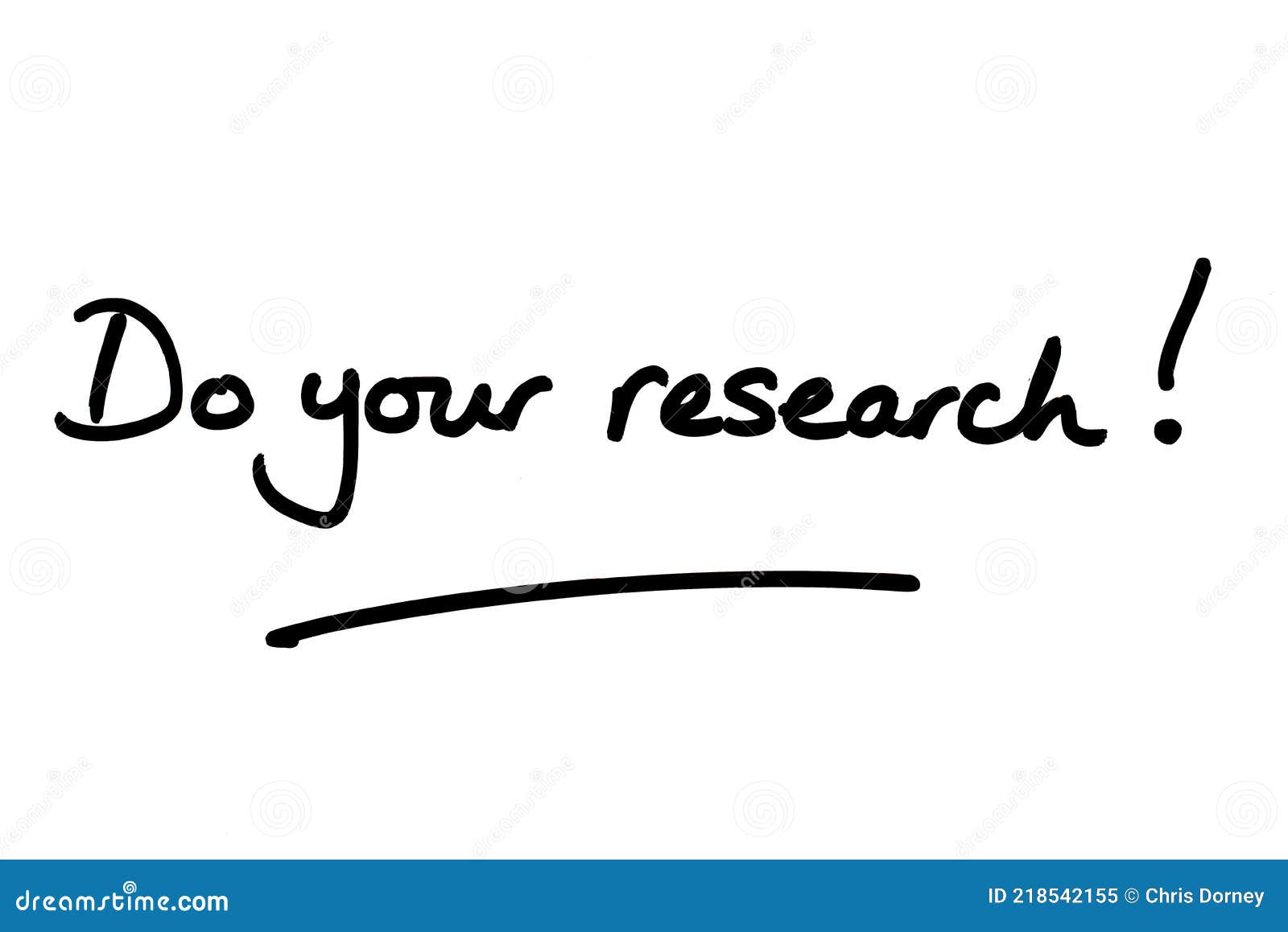 Do your research stock illustration. Illustration of analyse - 218542155