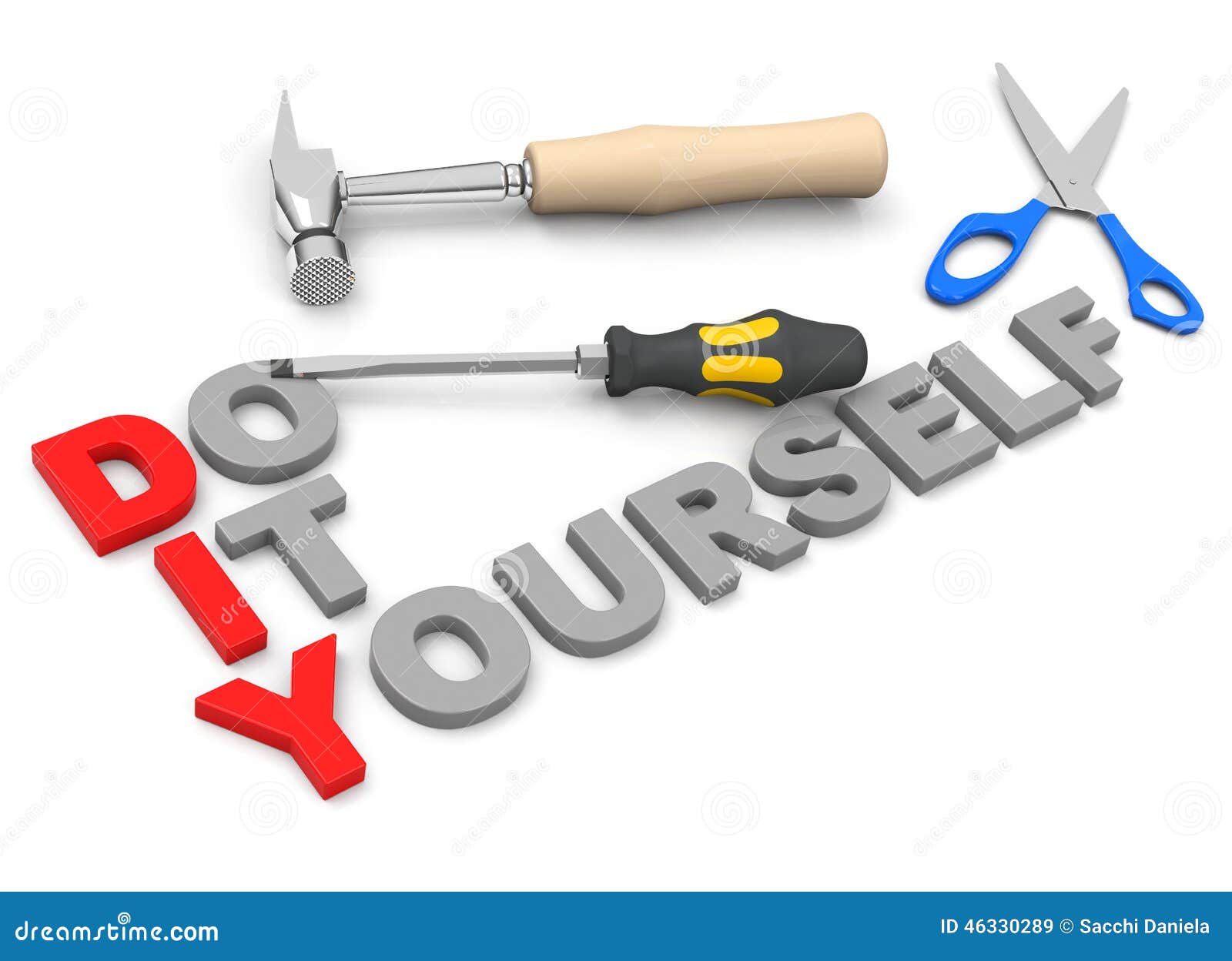 Do it yourself stock illustration. Illustration of tool - 46330289