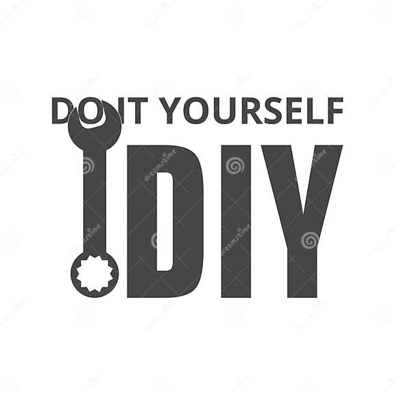 Do it Yourself Icon, DIY Icon Stock Vector - Illustration of simple ...