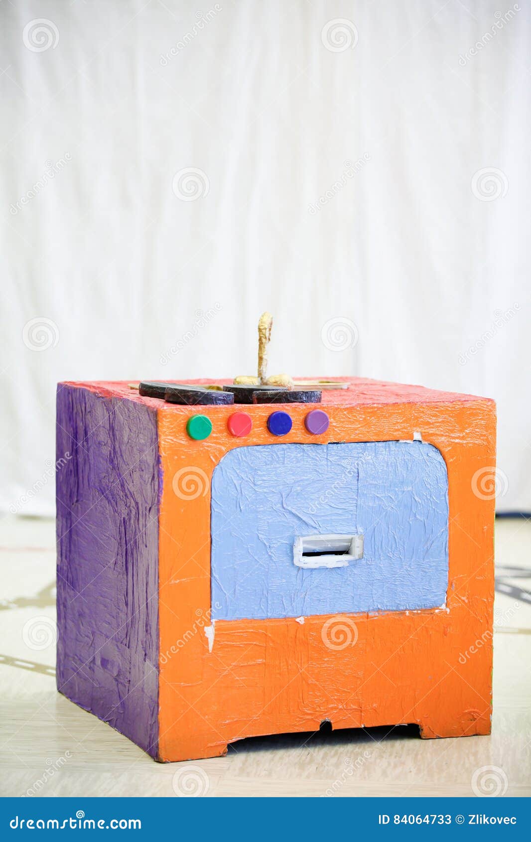 Do-it-yourself Kitchen Stove, Made from Recycled Material Stock Image ...