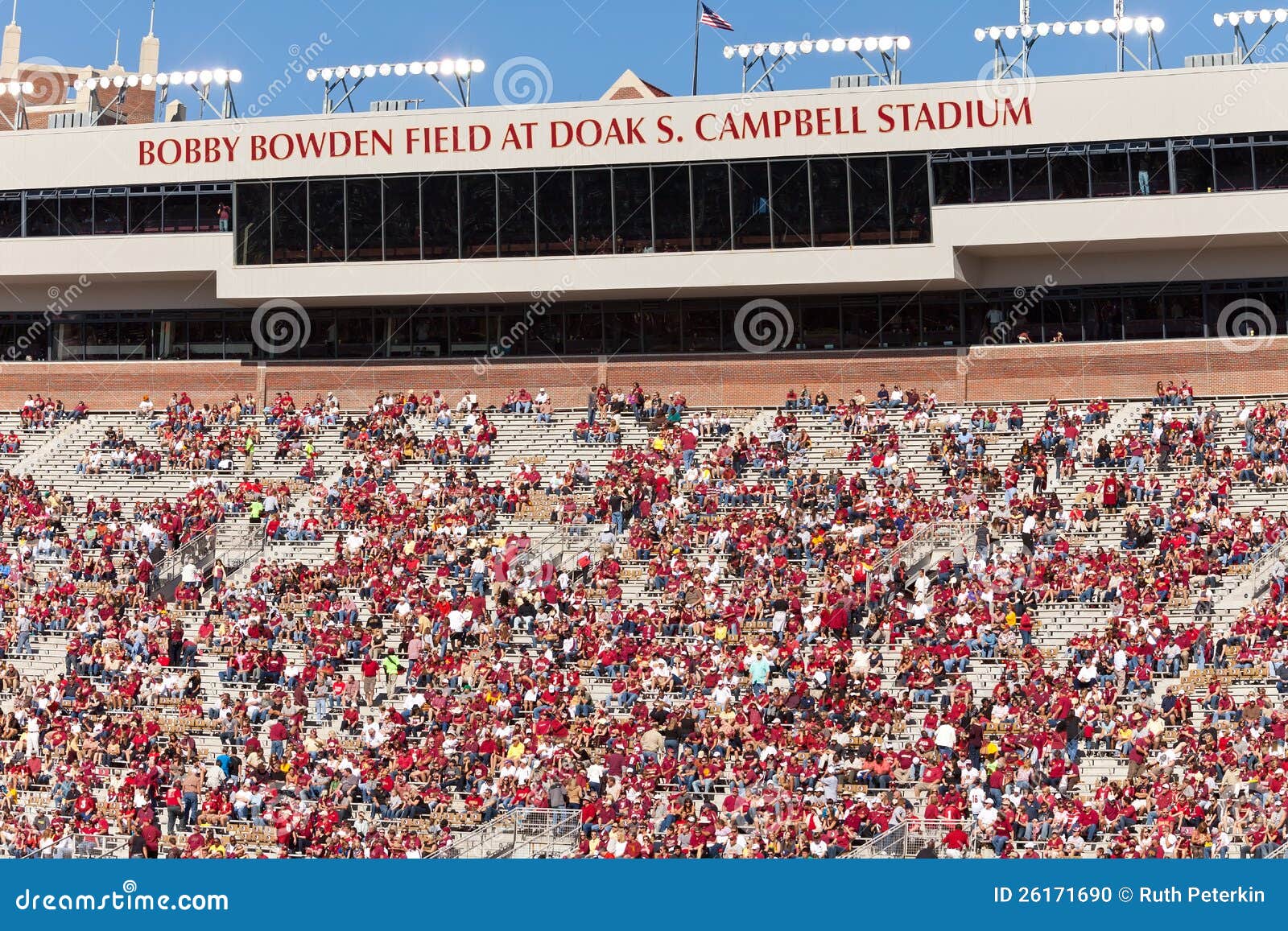 Doak Campbell Stadium, Florida State University Editorial Image - Image ...