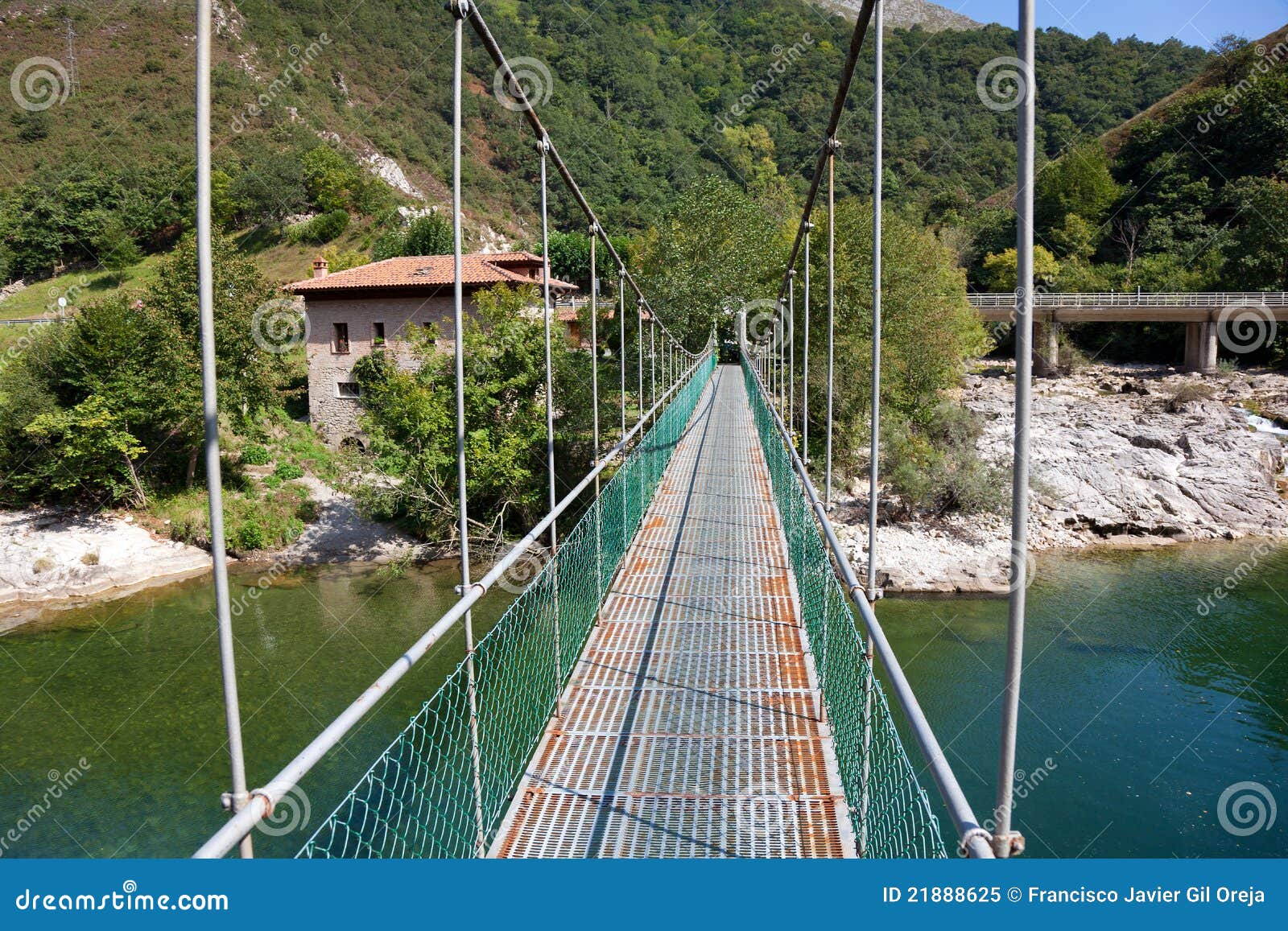 Dobra river stock image. Image of landscape, viaduct - 21888625