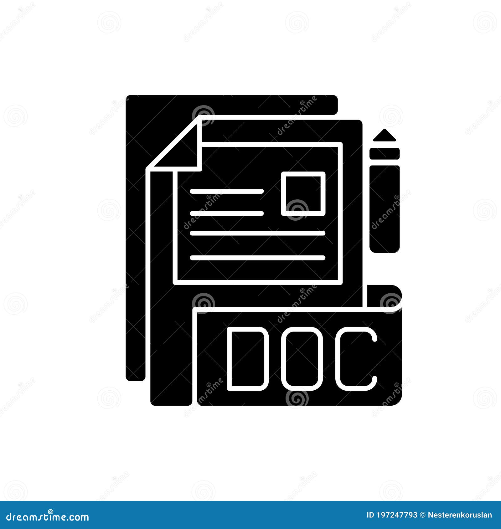 Filename Extension Icon EXE Executable File Format Created In Flat ...