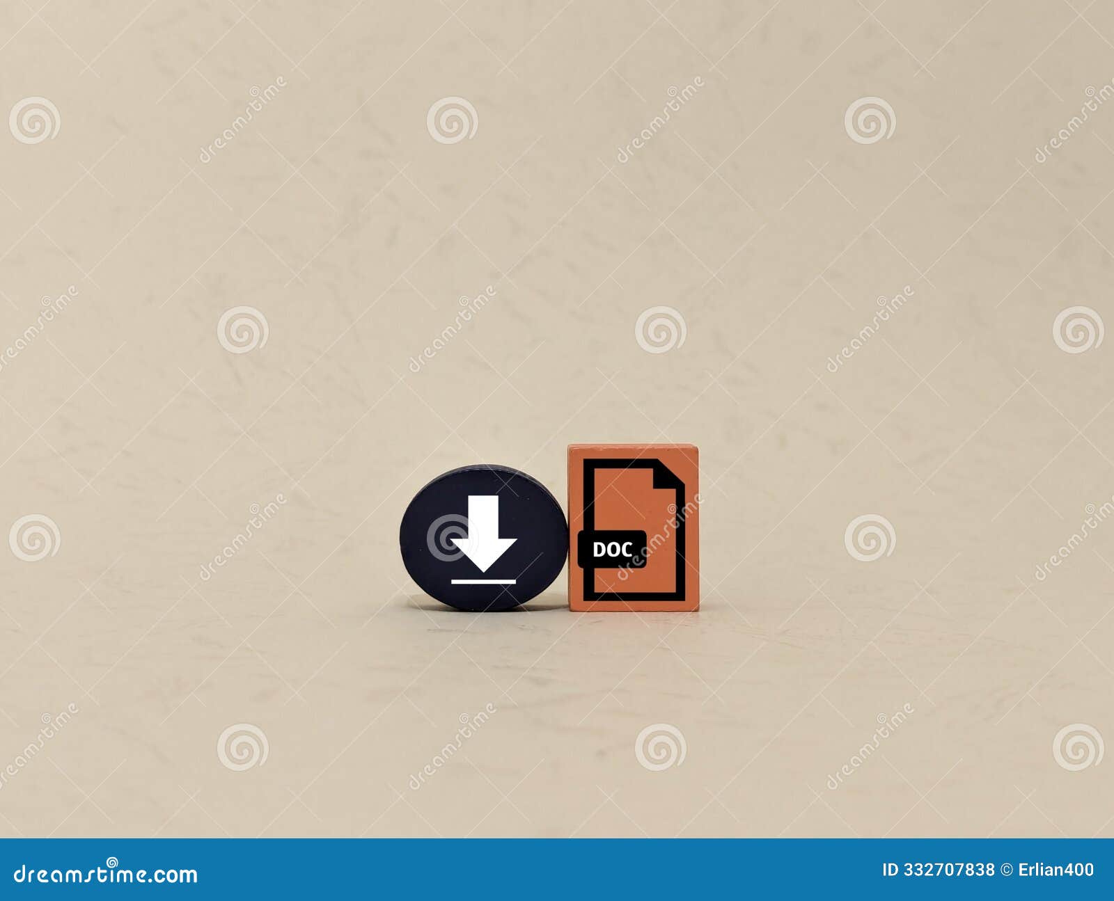 Doc file storage concept stock photo. Image of design - 332707838