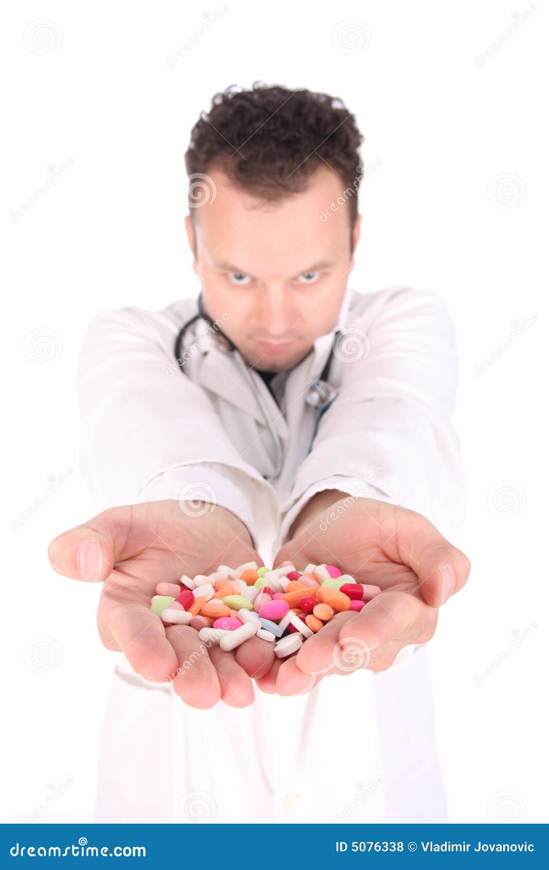 Doc and pills stock photo. Image of taking, health, drugs - 5076338