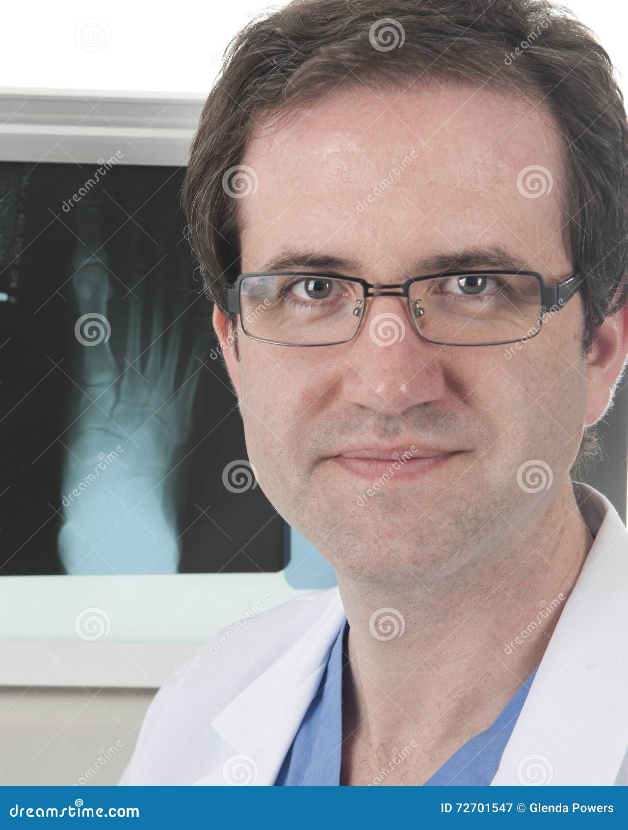 Doc with X-ray stock image. Image of adult, physician - 72701547