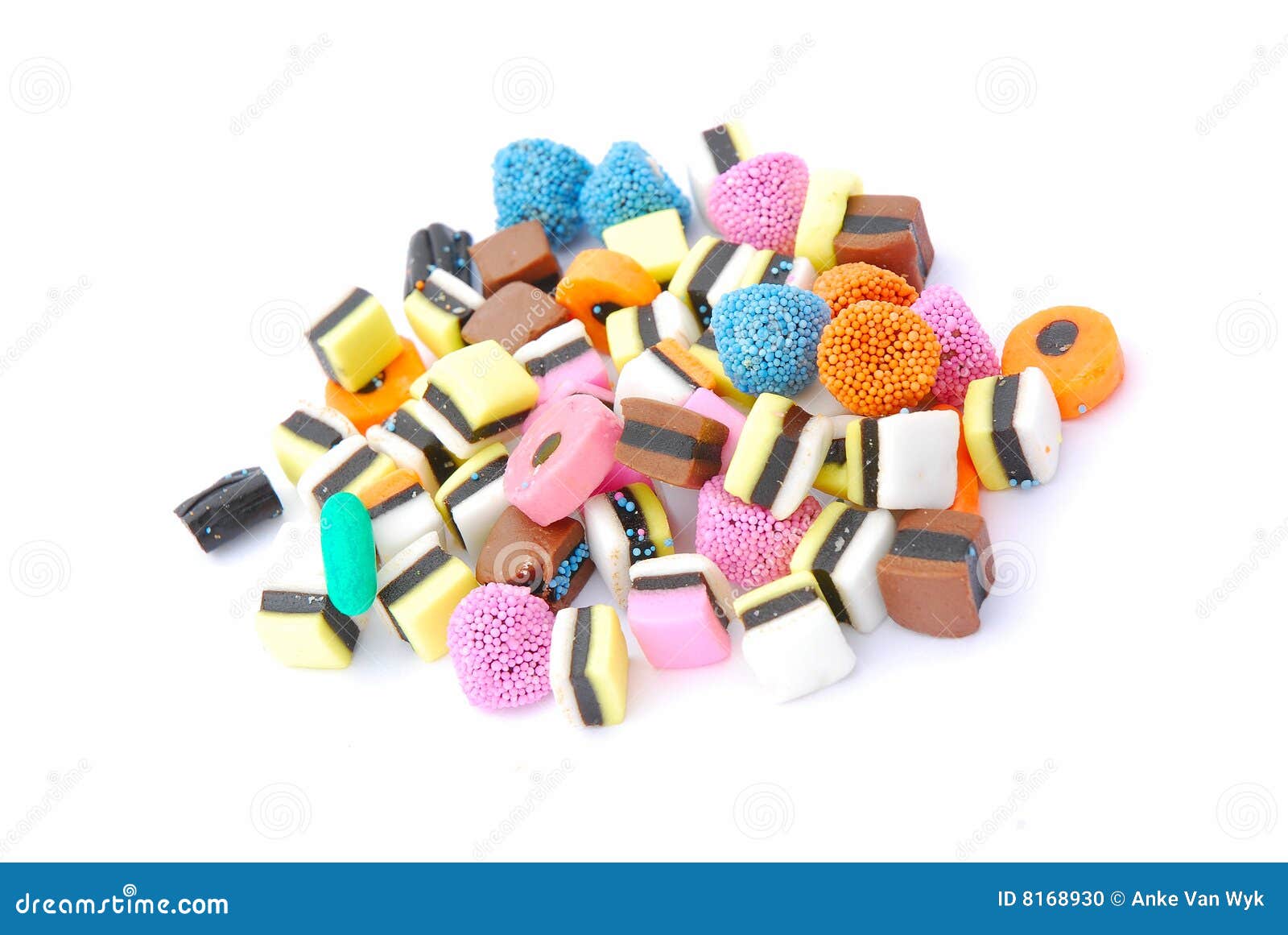Doces coloridos foto de stock. Imagem de deleite, vida - 8168930