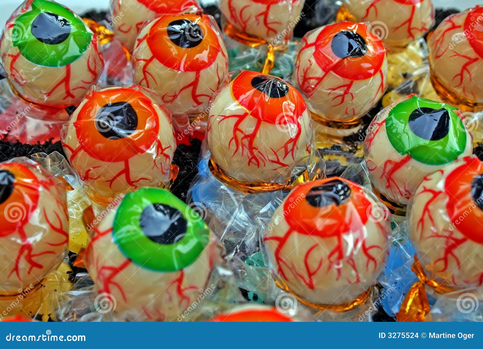 Doces de Halloween. foto de stock. Imagem de alaranjado - 3275524