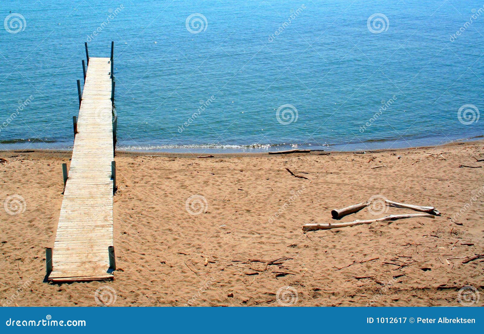 Dock stock image. Image of sandy, oasis, platform, dock - 1012617