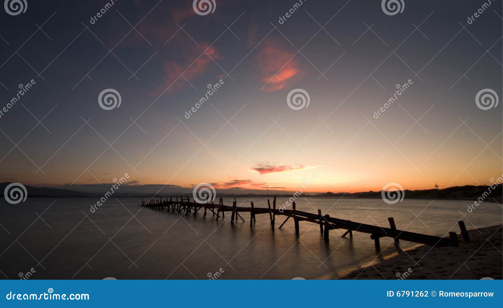 Dock stock photo. Image of clouds, silhouette, shadow - 6791262