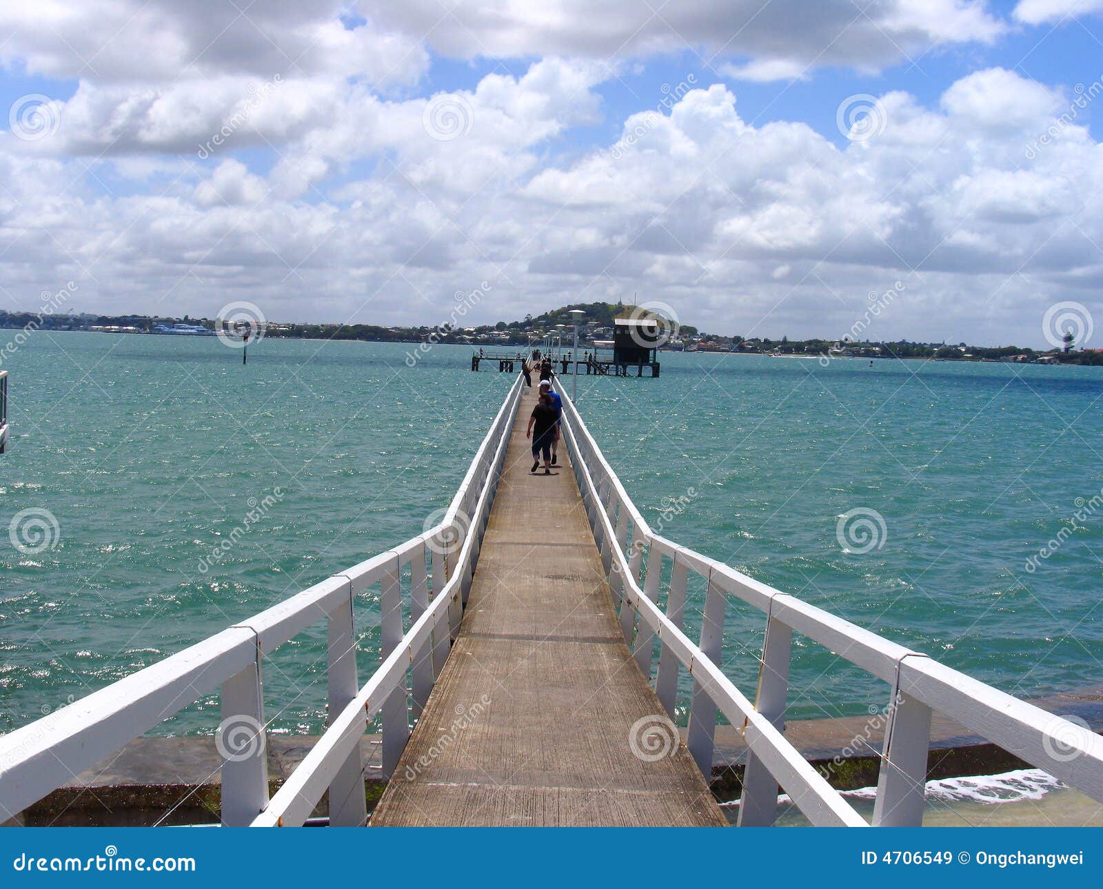 Dock in Auckland stock image. Image of travel, auckland - 4706549