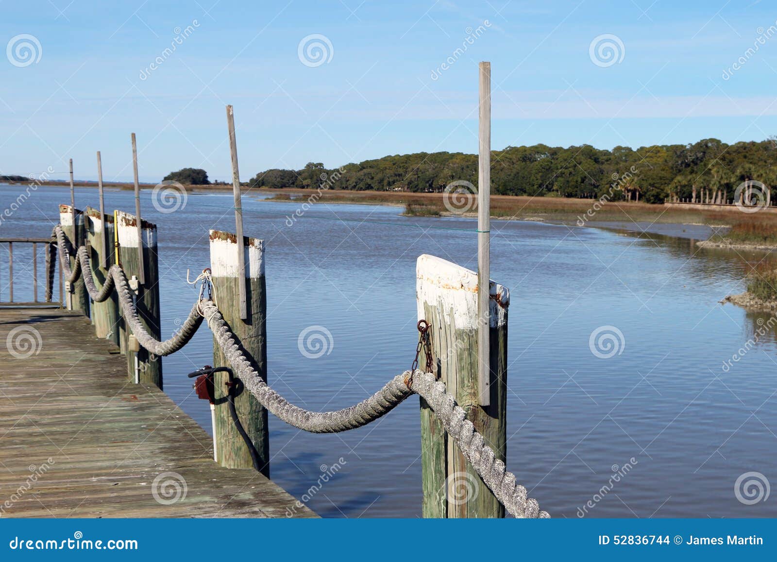 Dock on the bay stock photo. Image of summer, marina - 52836744