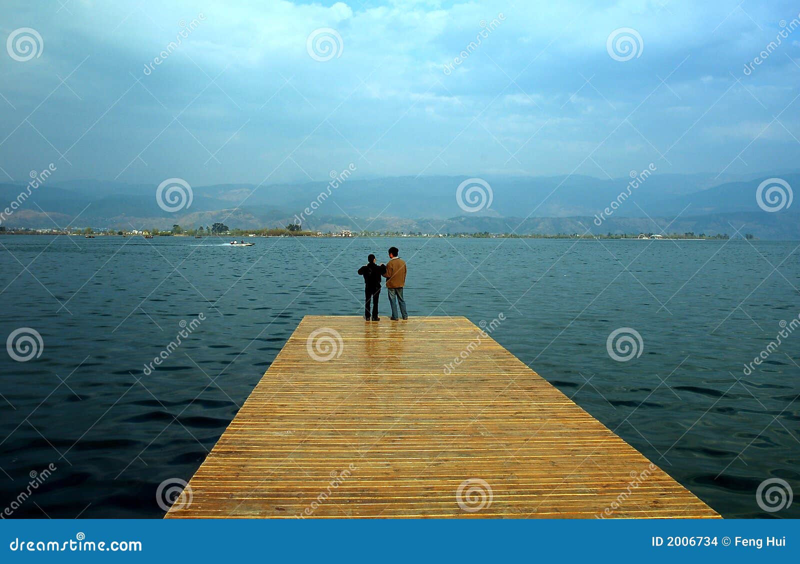 Dock couple stock photo. Image of romance, dock, family - 2006734