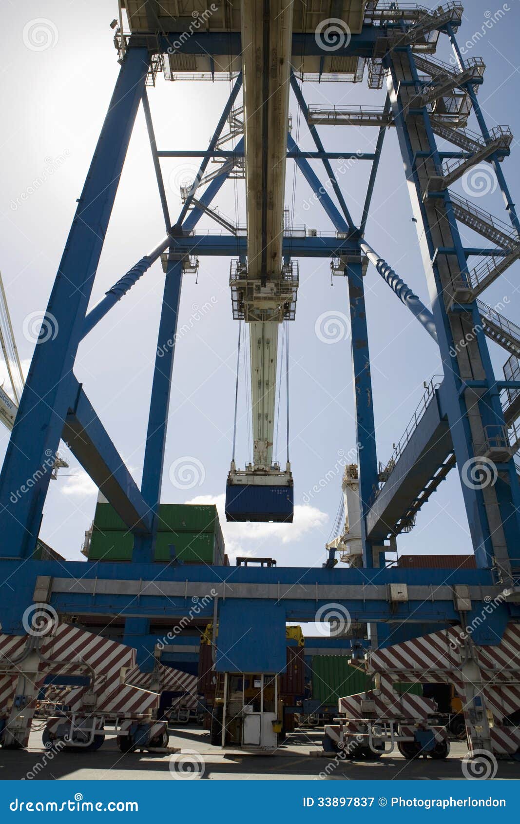 Dock Crane Royalty-Free Stock Photography | CartoonDealer.com #15632993