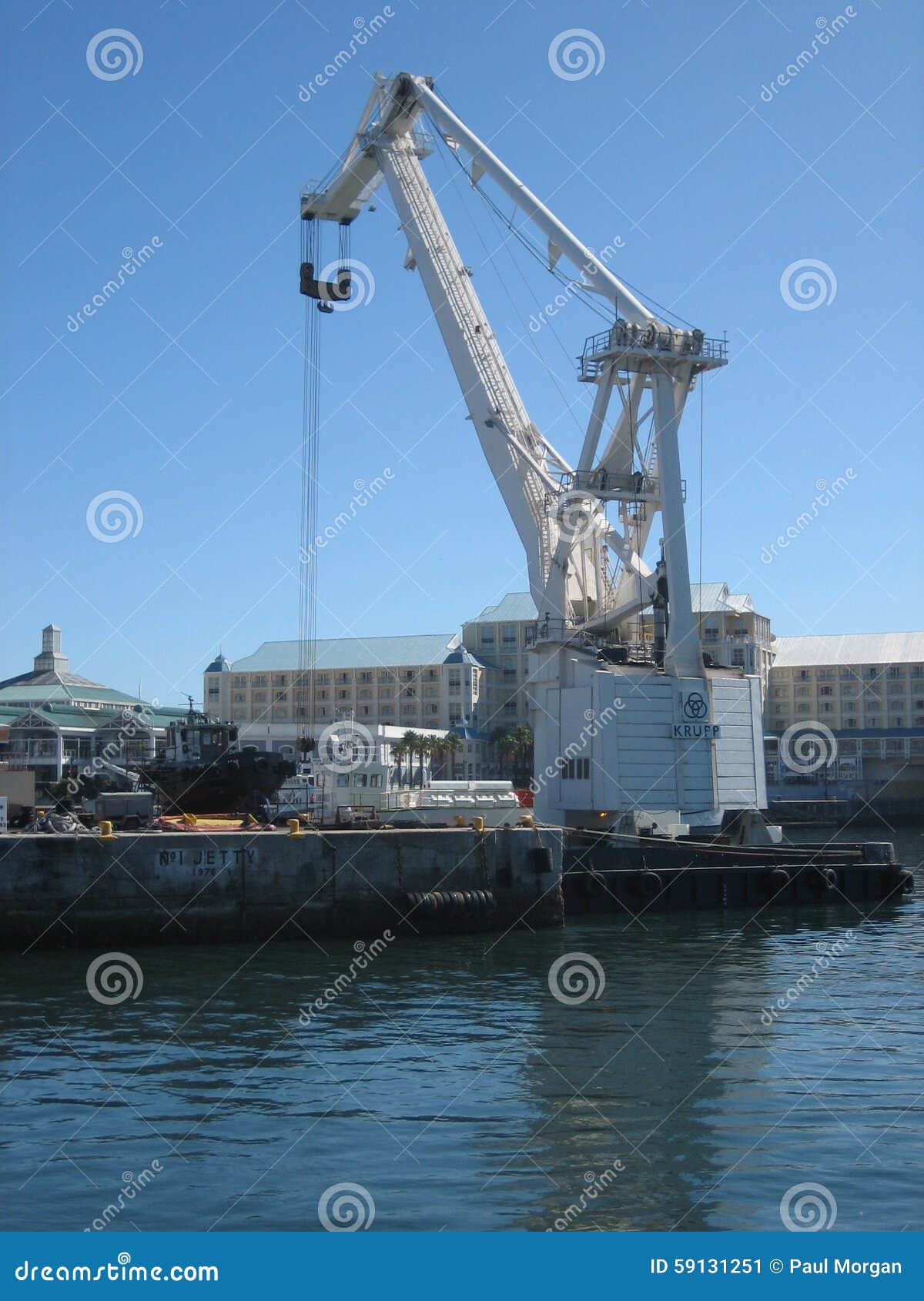 Dock Crane Royalty-Free Stock Photography | CartoonDealer.com #15632993