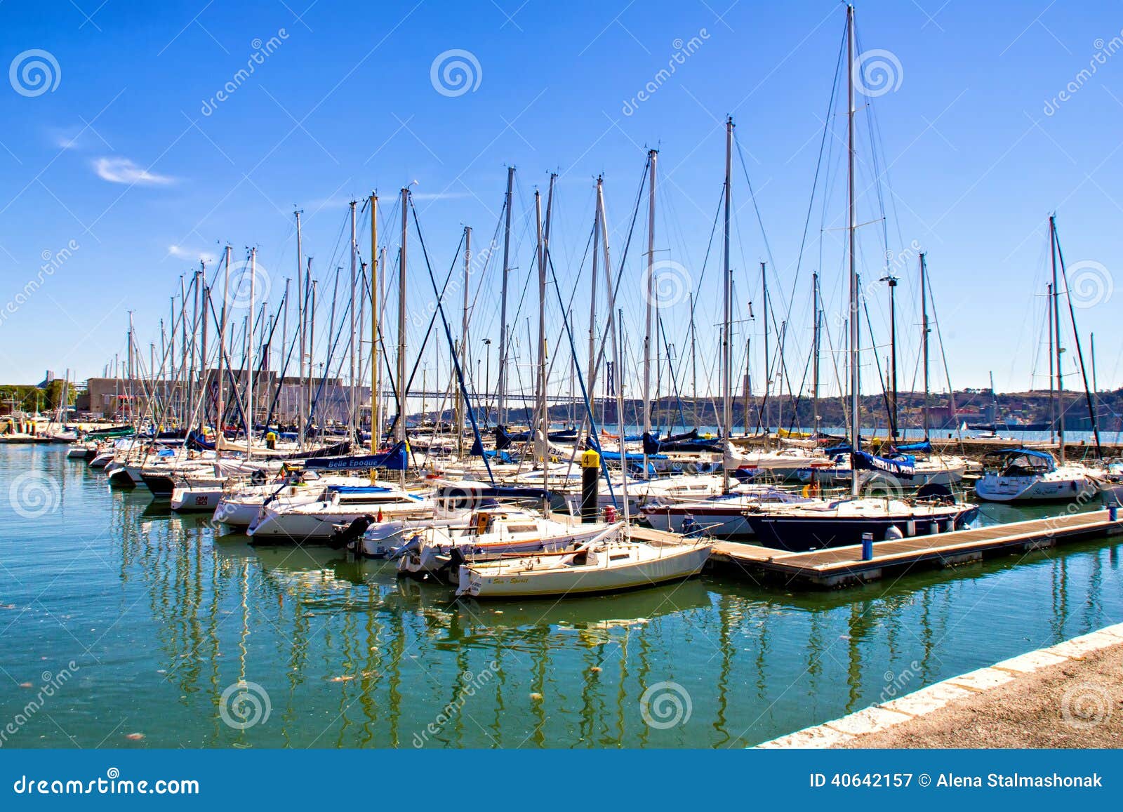 Dock full of boats editorial photography. Image of parking - 40642157