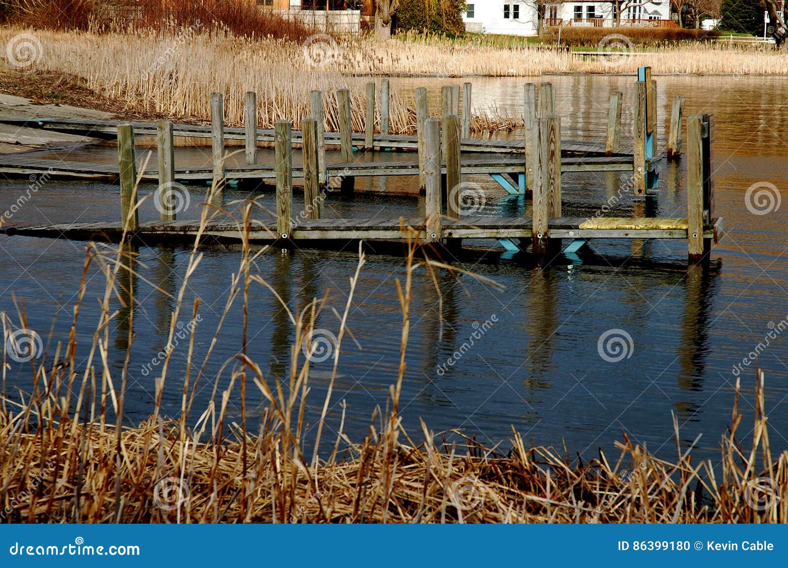 Dock on lake michigan stock photo. Image of spring, blue - 86399180