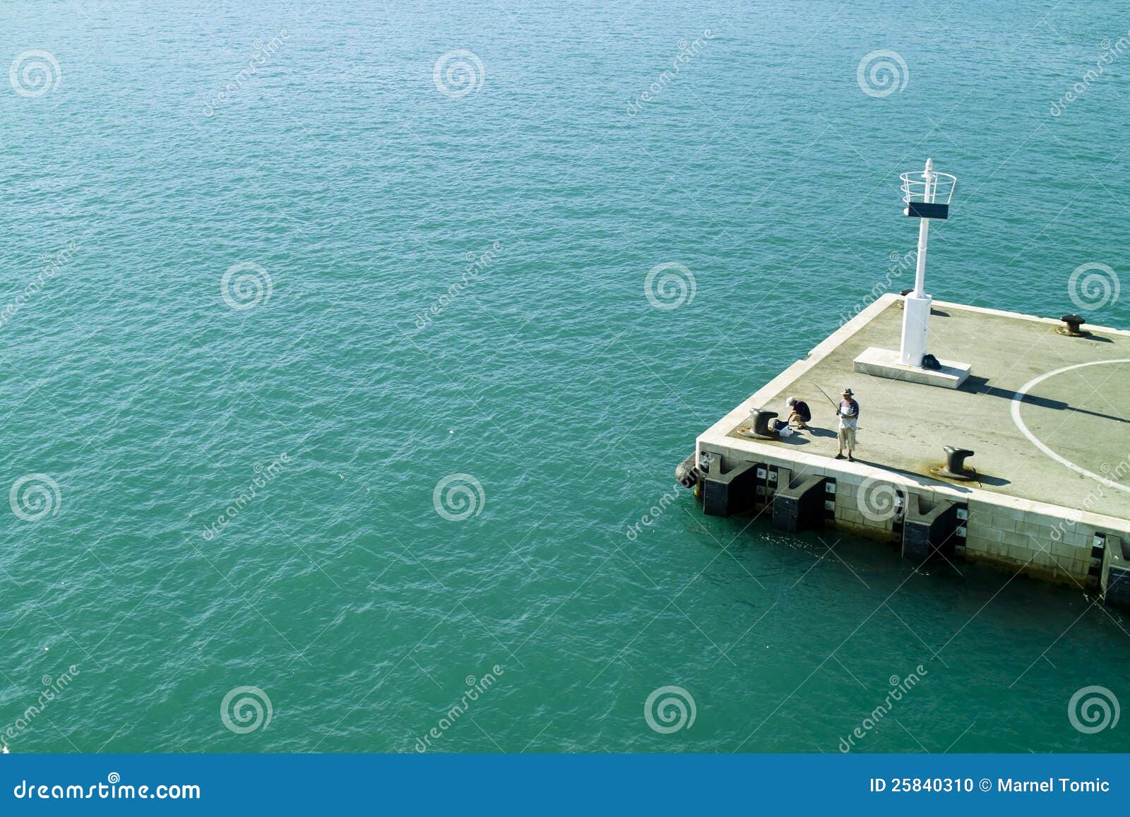 Dock and lighthouse stock photo. Image of harbor, outdoors - 25840310