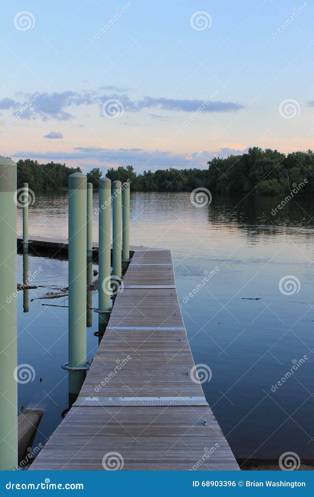Dock stock photo. Image of boardwalk, river, nice, evening - 68903396