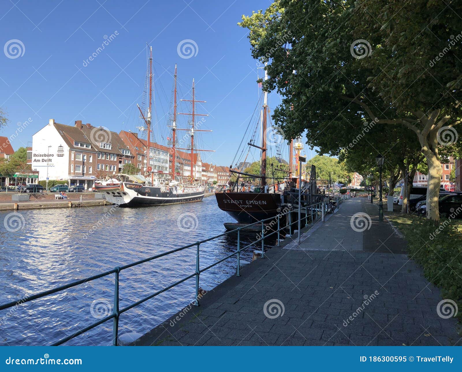 Dock Ratsdelft in Emden editorial image. Image of saxony - 186300595