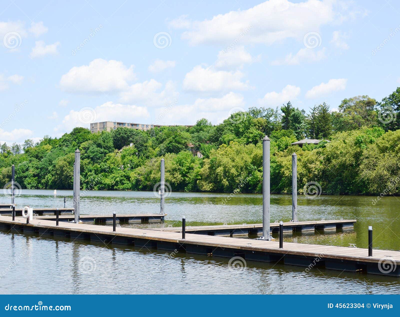 Dock on the river stock photo. Image of peaceful, conservation - 45623304