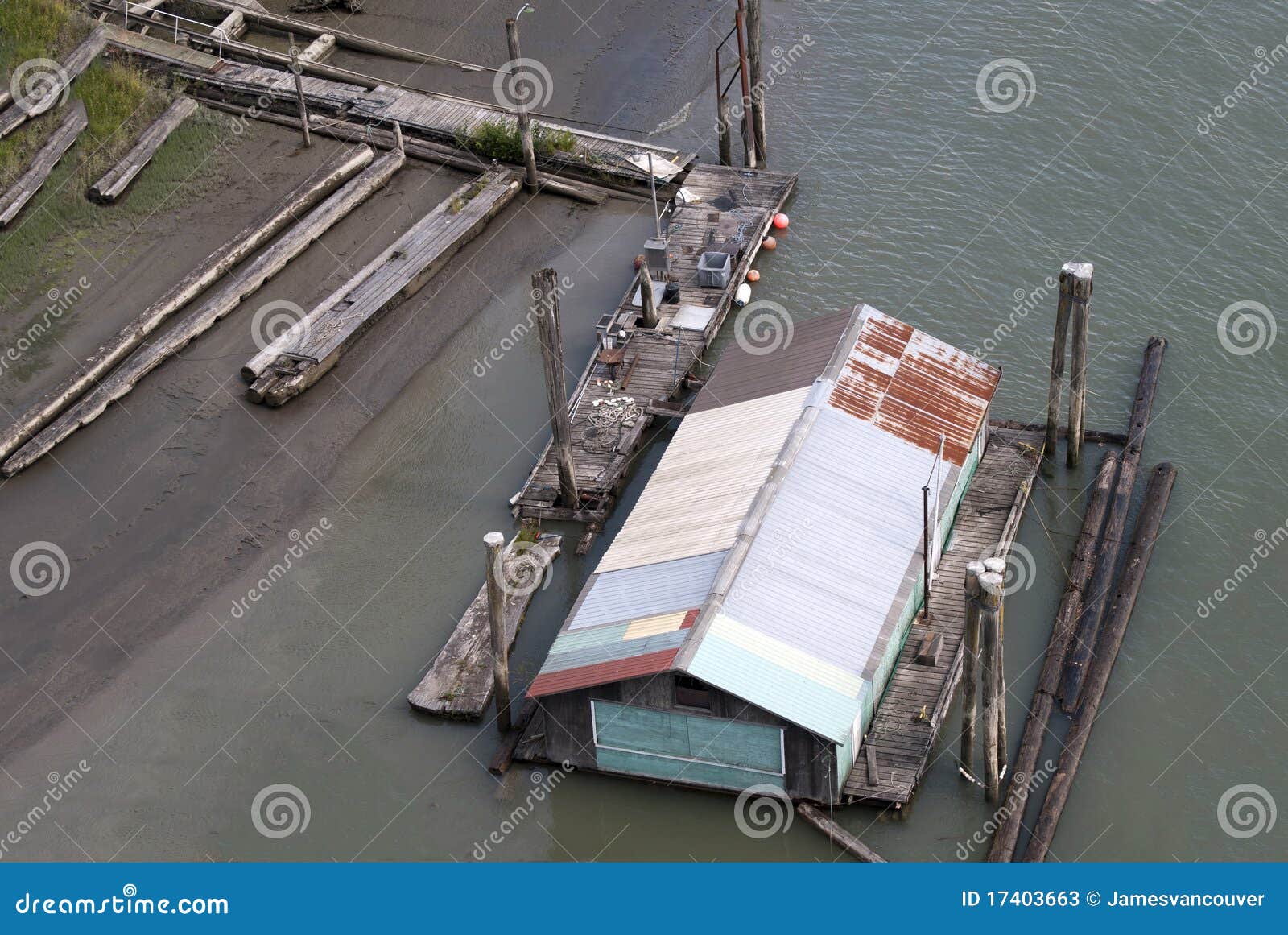 Dock warehouse stock image. Image of unloading, harbour - 17403663