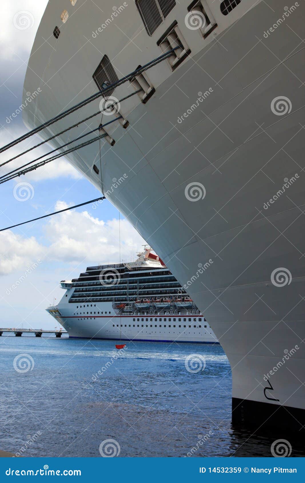 Docked Ship stock image. Image of rope, lines, sailing - 14532359