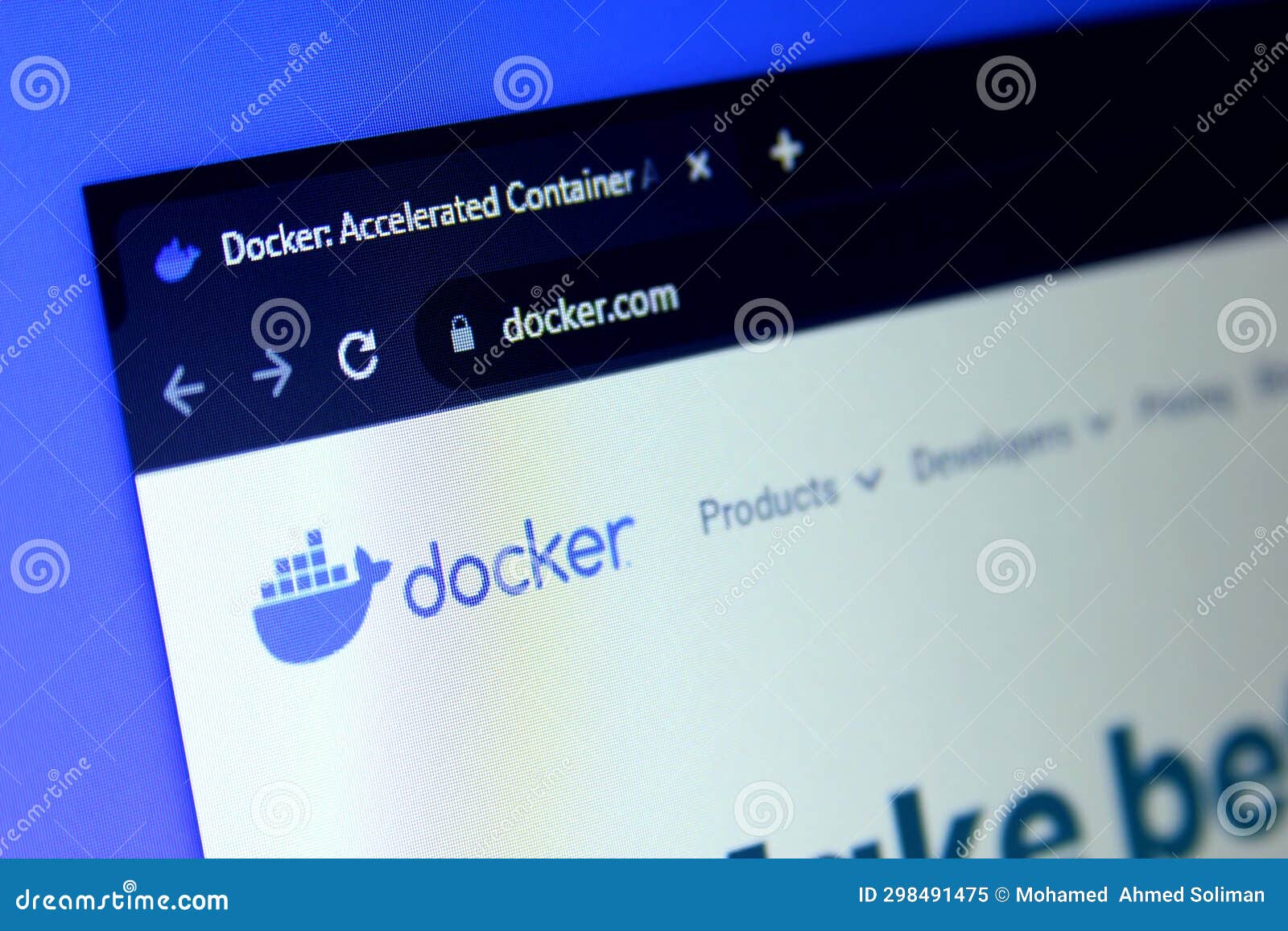 Docker Software Company Logo Editorial Image Image Of Commercial