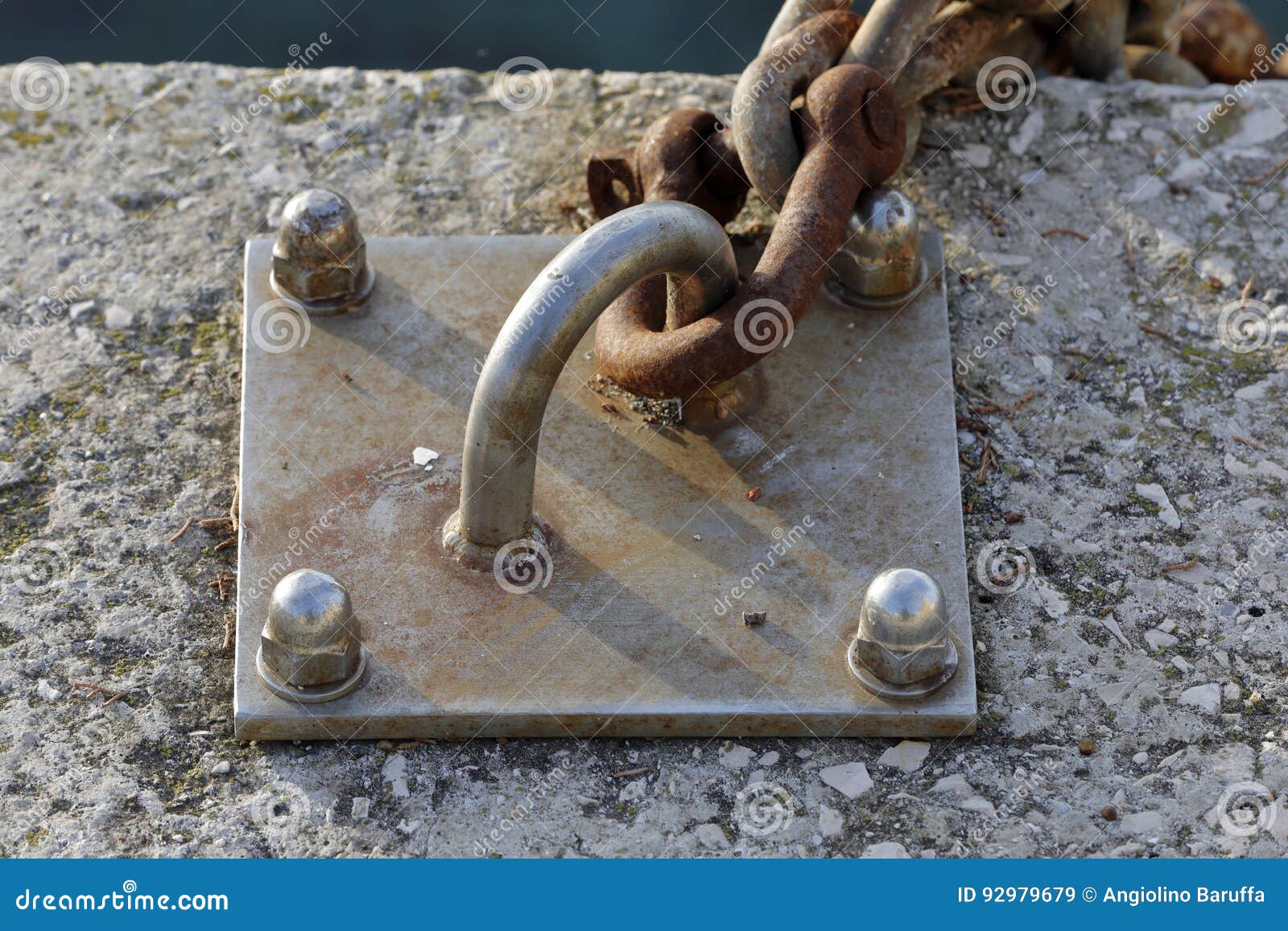 Docking - metal ring stock image. Image of ring, loop - 92979679