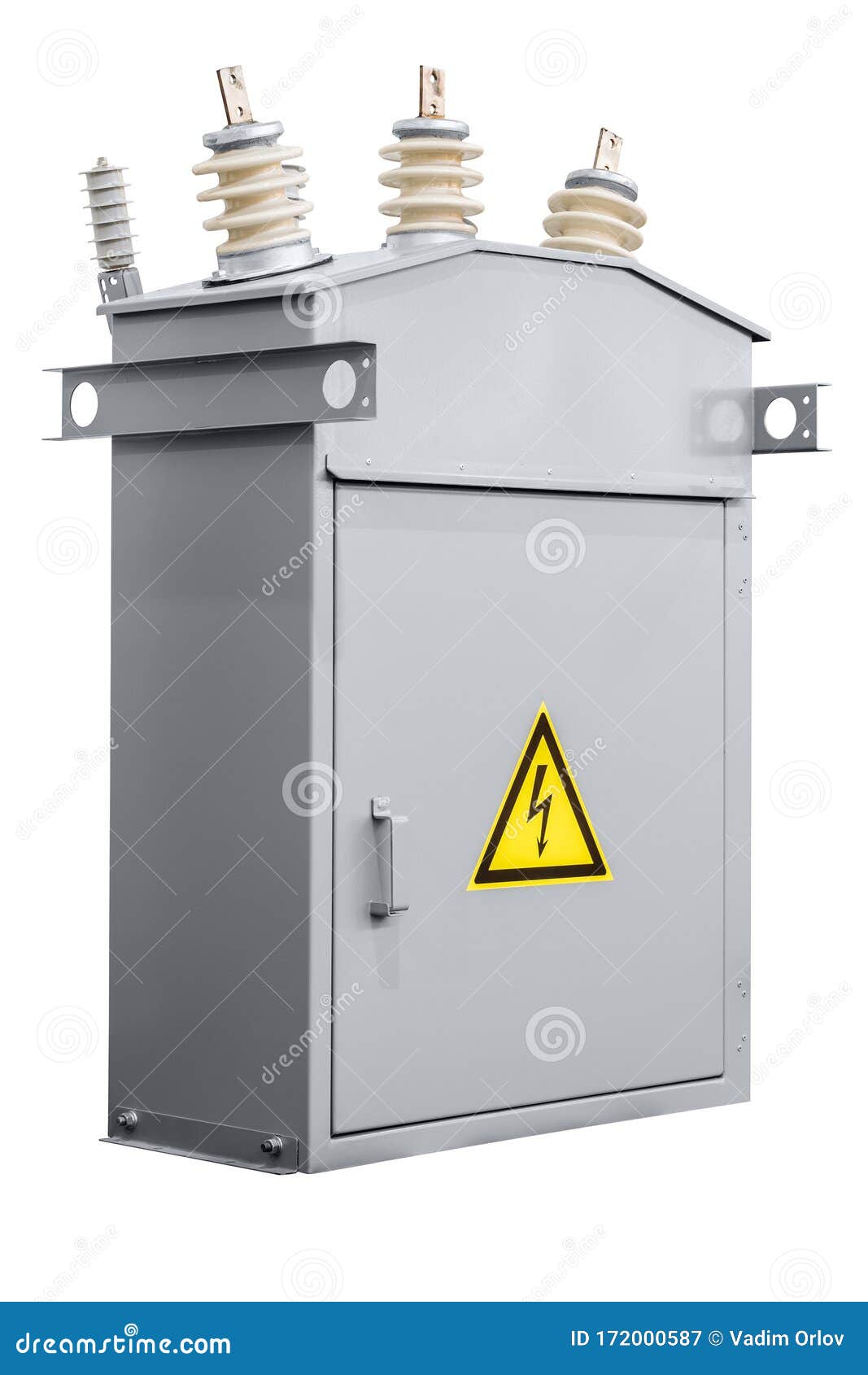 Docking Module For Complete Transformer Substation Stock Photography ...