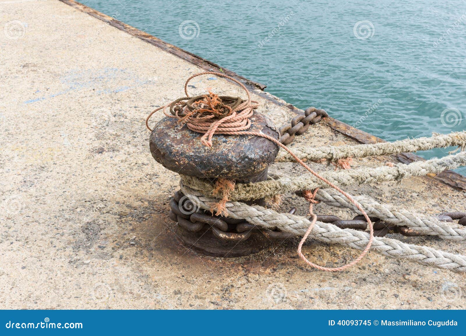 Docking point stock image. Image of leisure, mediterranean - 40093745