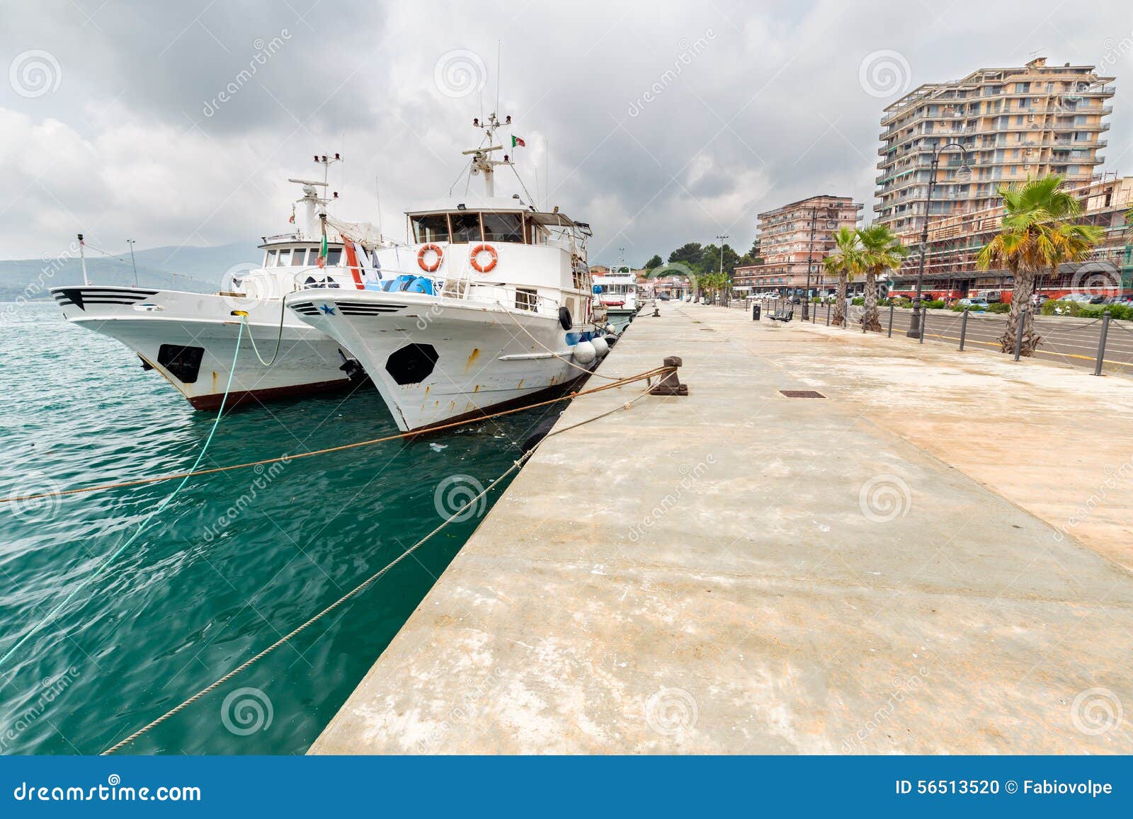 Docking at the port stock photo. Image of water, view - 56513520