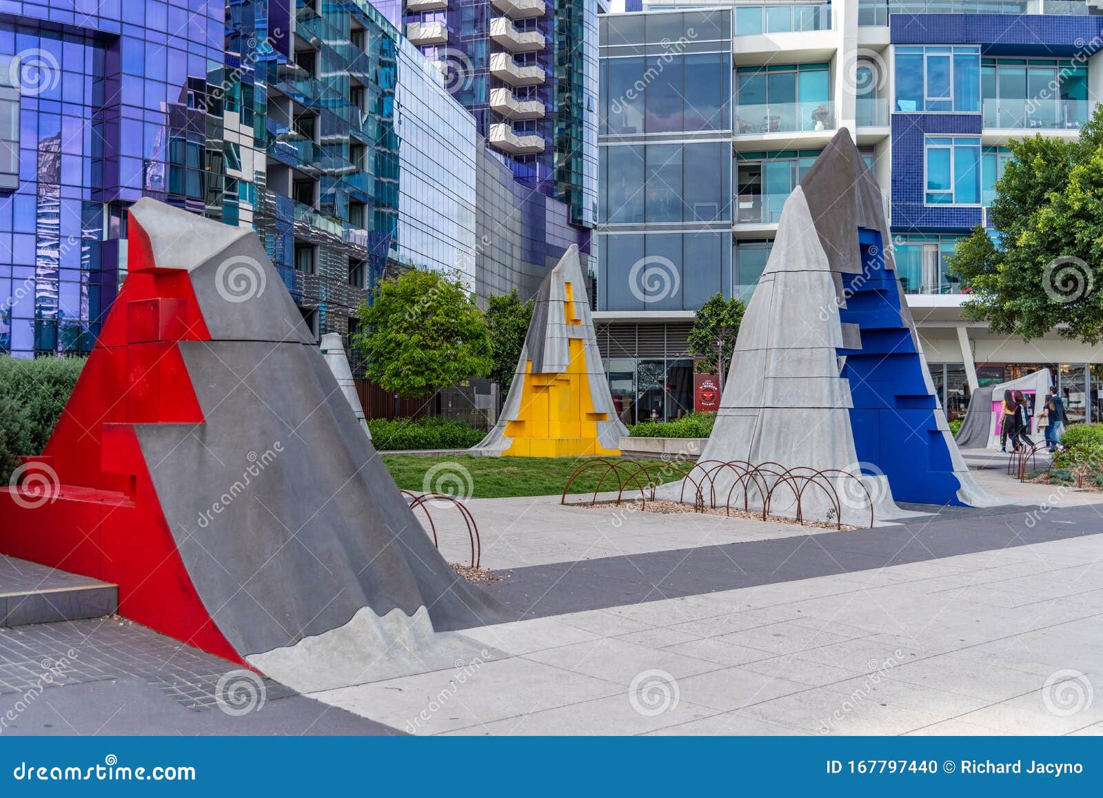 Docklands is a Modern Harbour Development Dominated by High-rises and ...