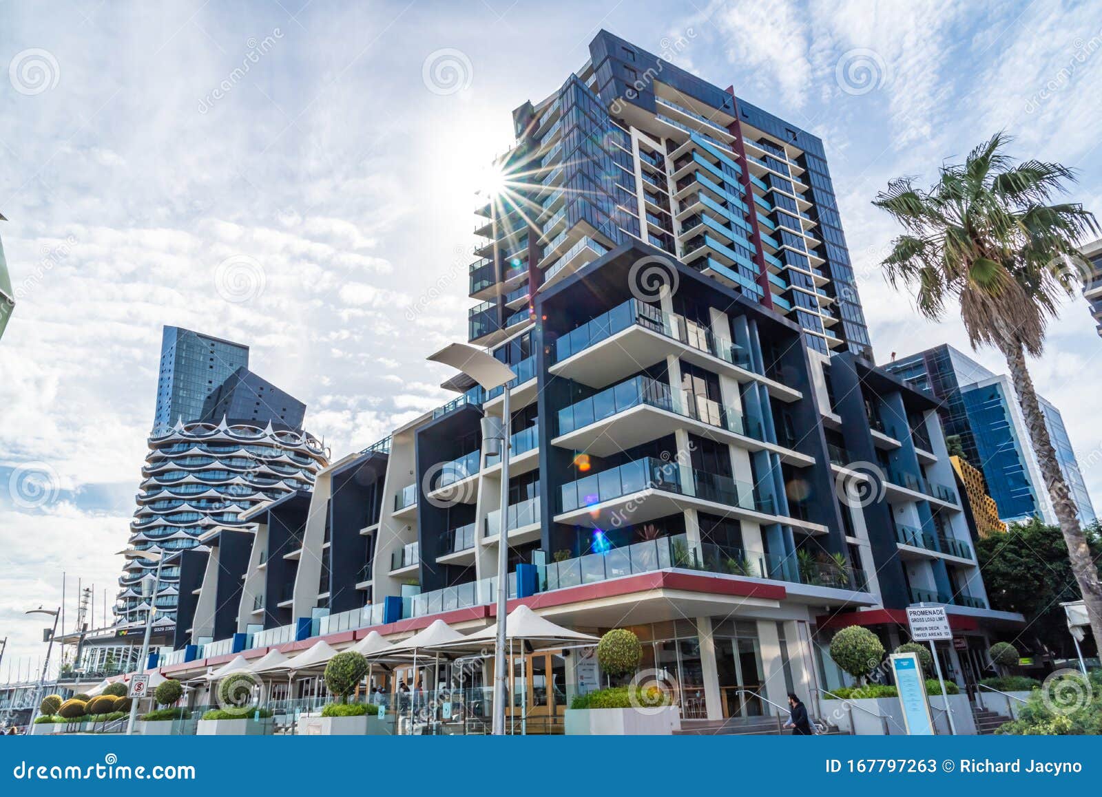Docklands is a Modern Harbour Development Dominated by High-rises and ...