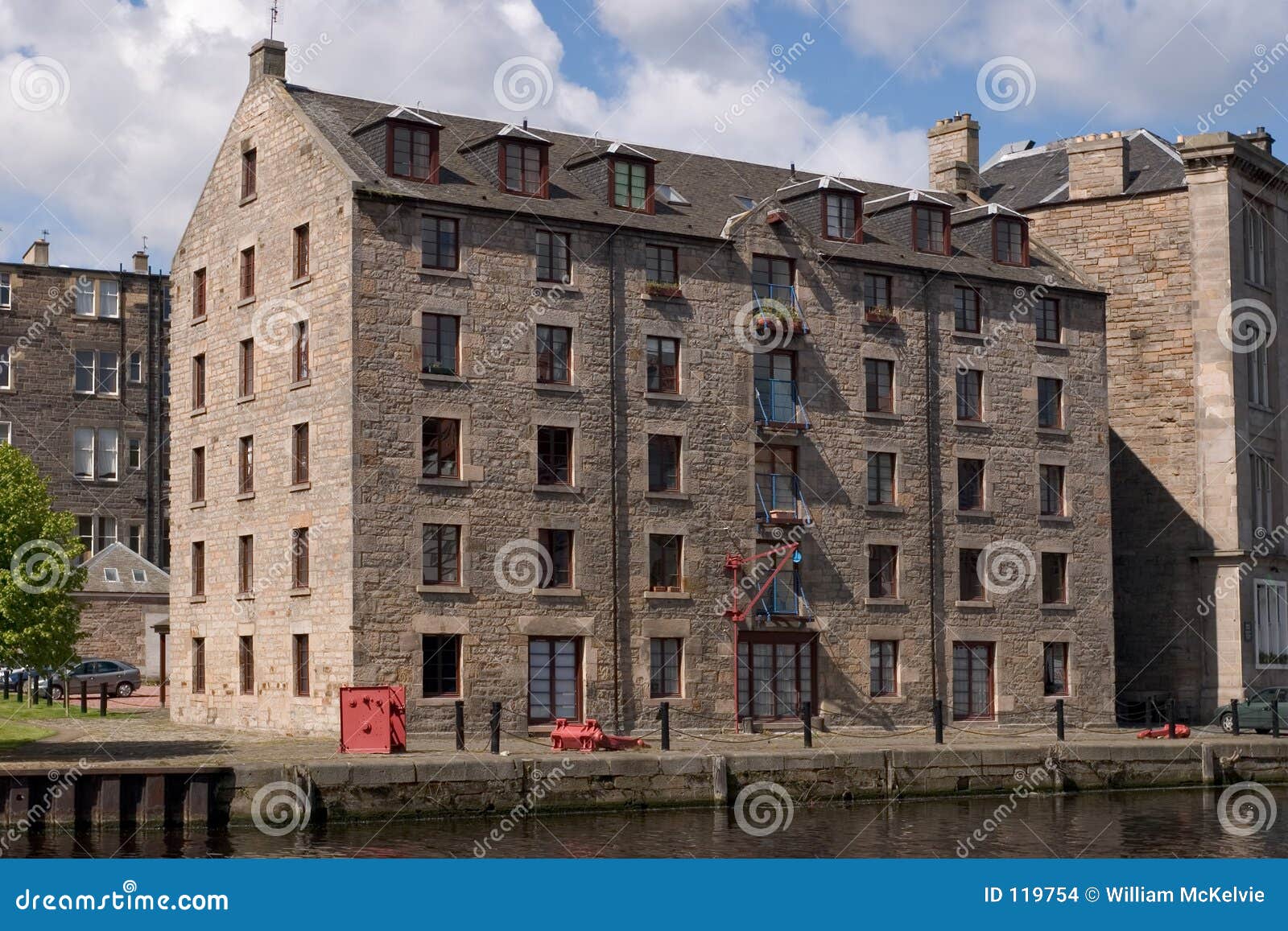 Dockside Houses stock photo. Image of cobbles, leith, edinburgh - 119754
