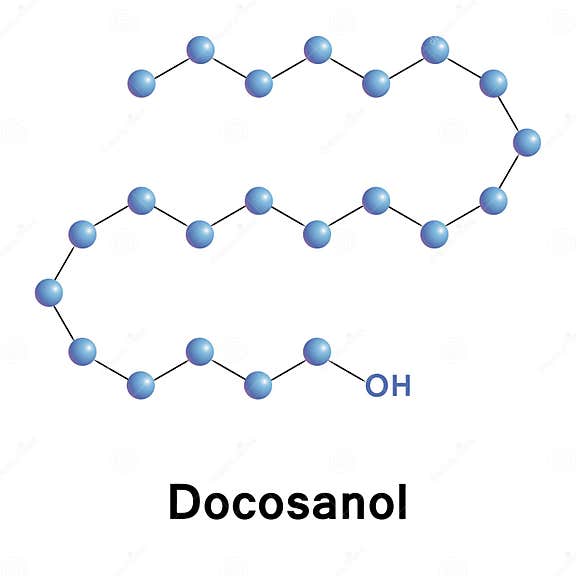Docosanol ilustración del vector. Ilustración de genérico - 46915960
