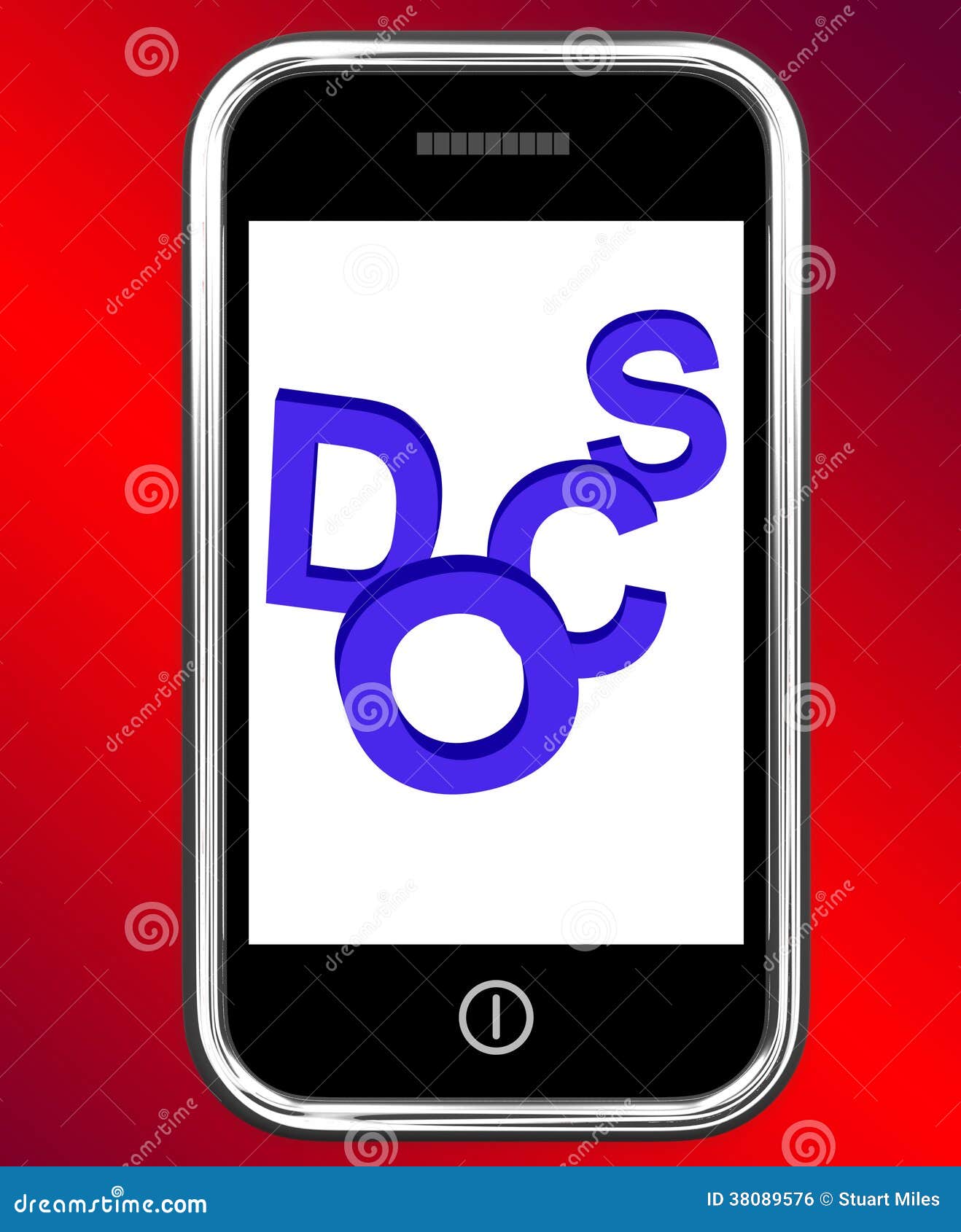 Docs on Phone Means Call for Medical Help Stock Illustration ...