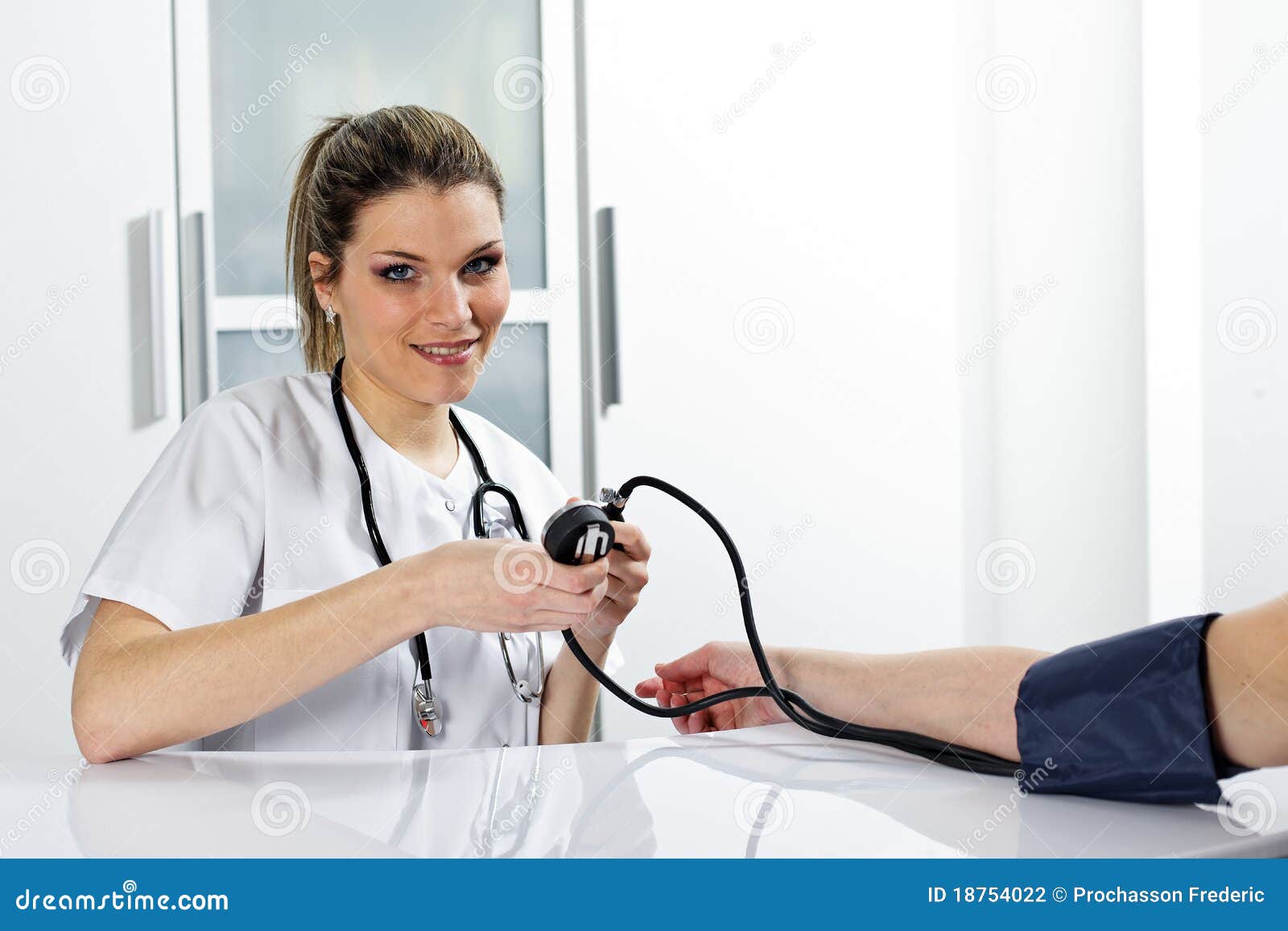 Doctor in action stock photo. Image of professional, care - 18754022