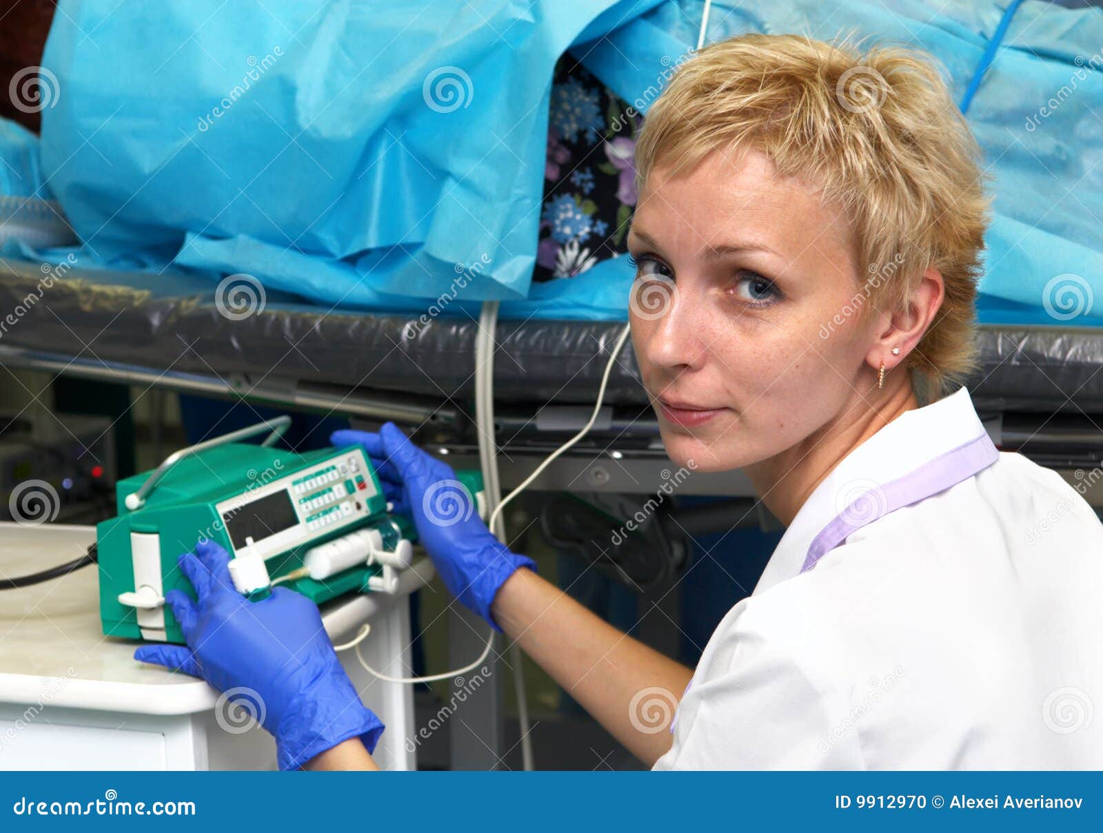 Doctor - anesthesiologist stock photo. Image of clinic - 9912970