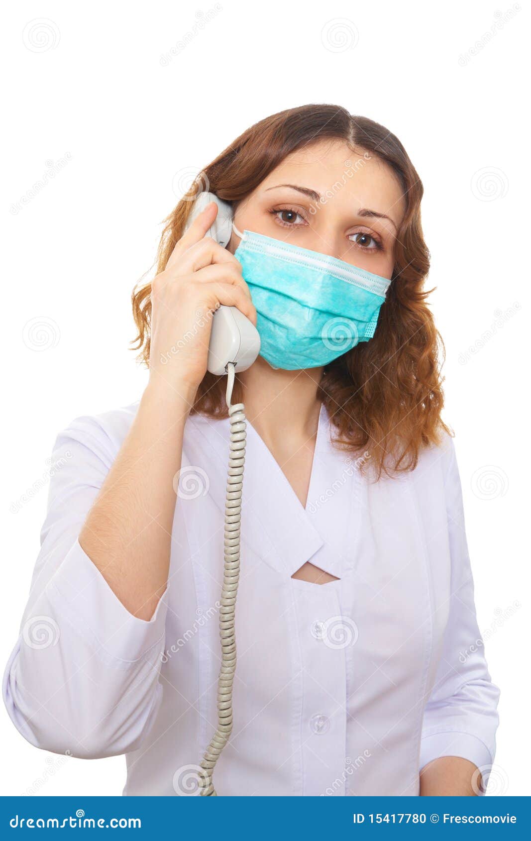 Doctor Answer questions stock photo. Image of person - 15417780