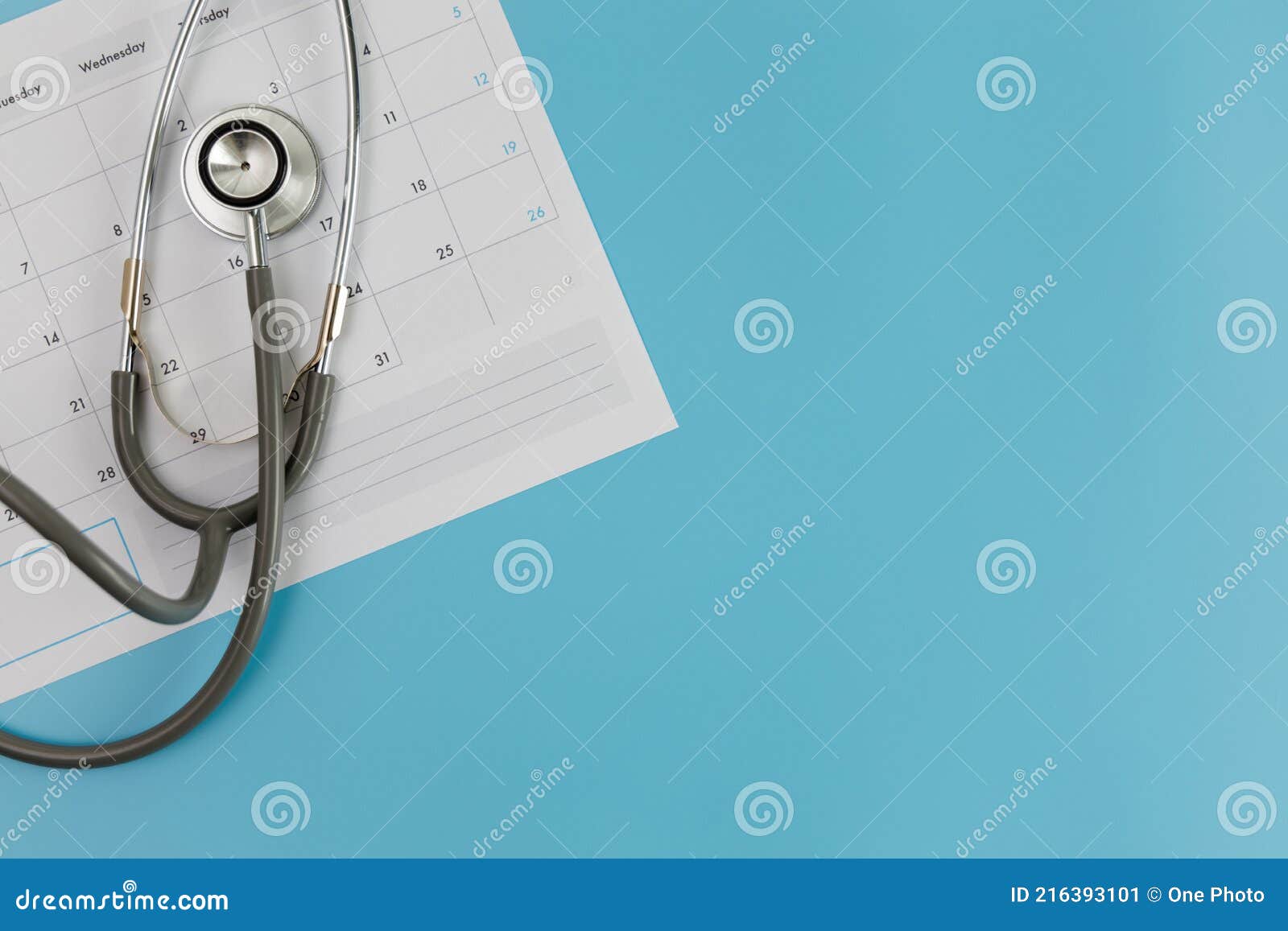 Doctor Appointment Schedule Checkup on Calendar Medicine Doctor Working ...