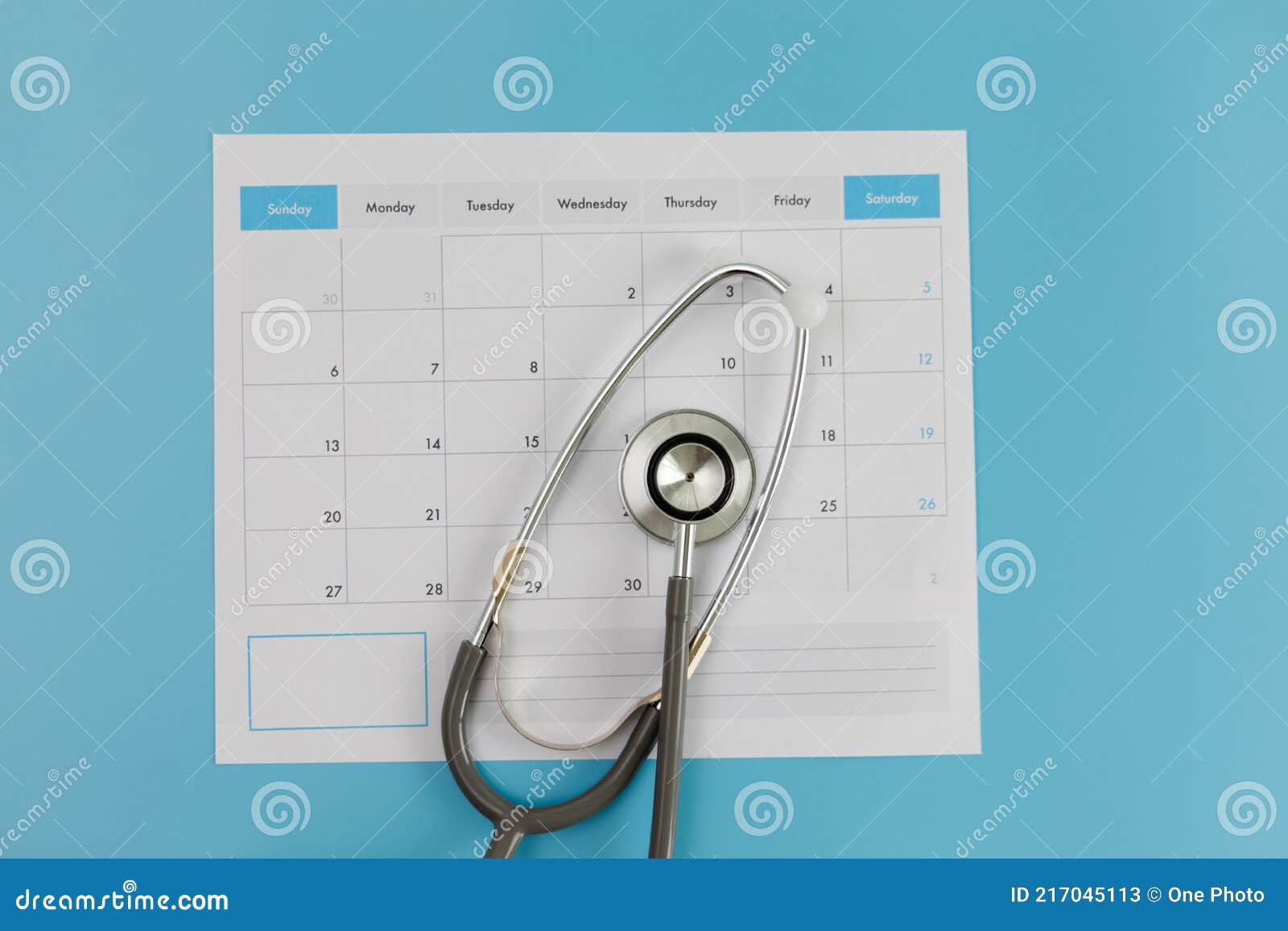 Doctor Appointment Schedule Checkup on Calendar Medicine Doctor Working ...
