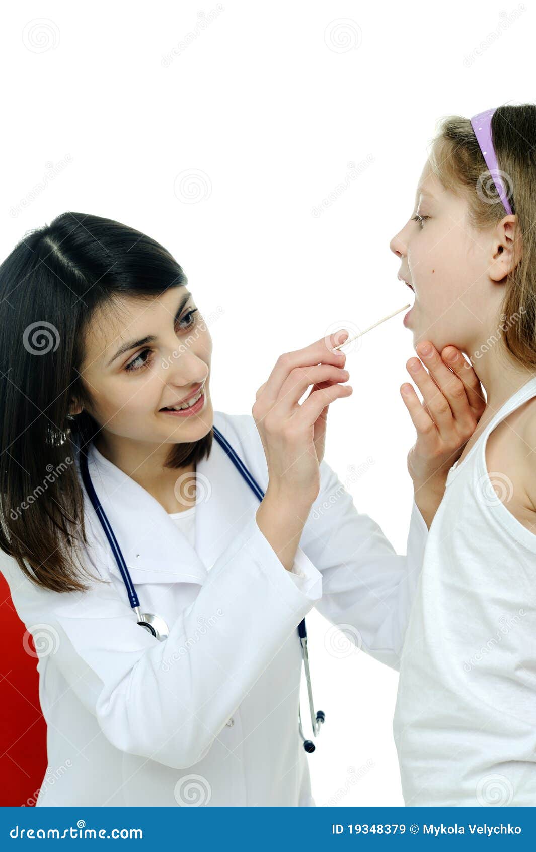 Doctor assessing patient stock image. Image of doctor - 19348379