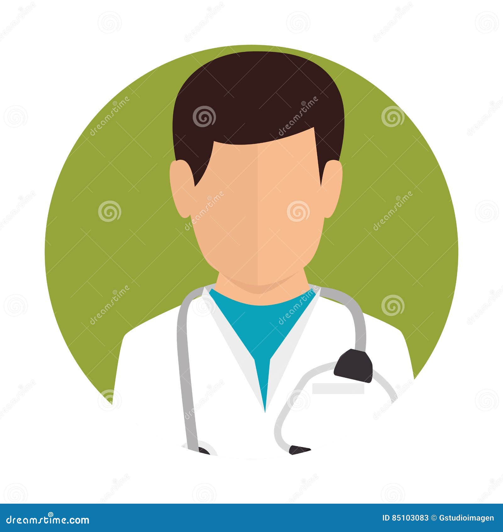 Doctor Avatar Character Icon Stock Illustration - Illustration of ...