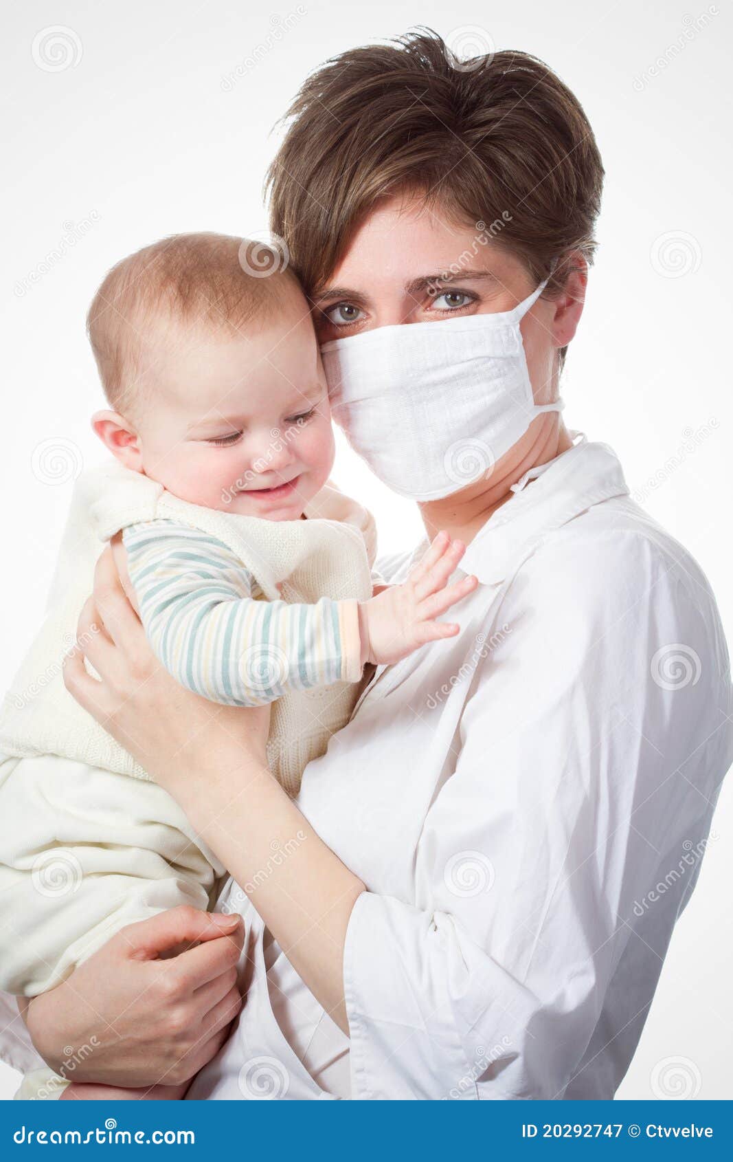 Doctor with baby stock image. Image of male, pediatrician - 20292747